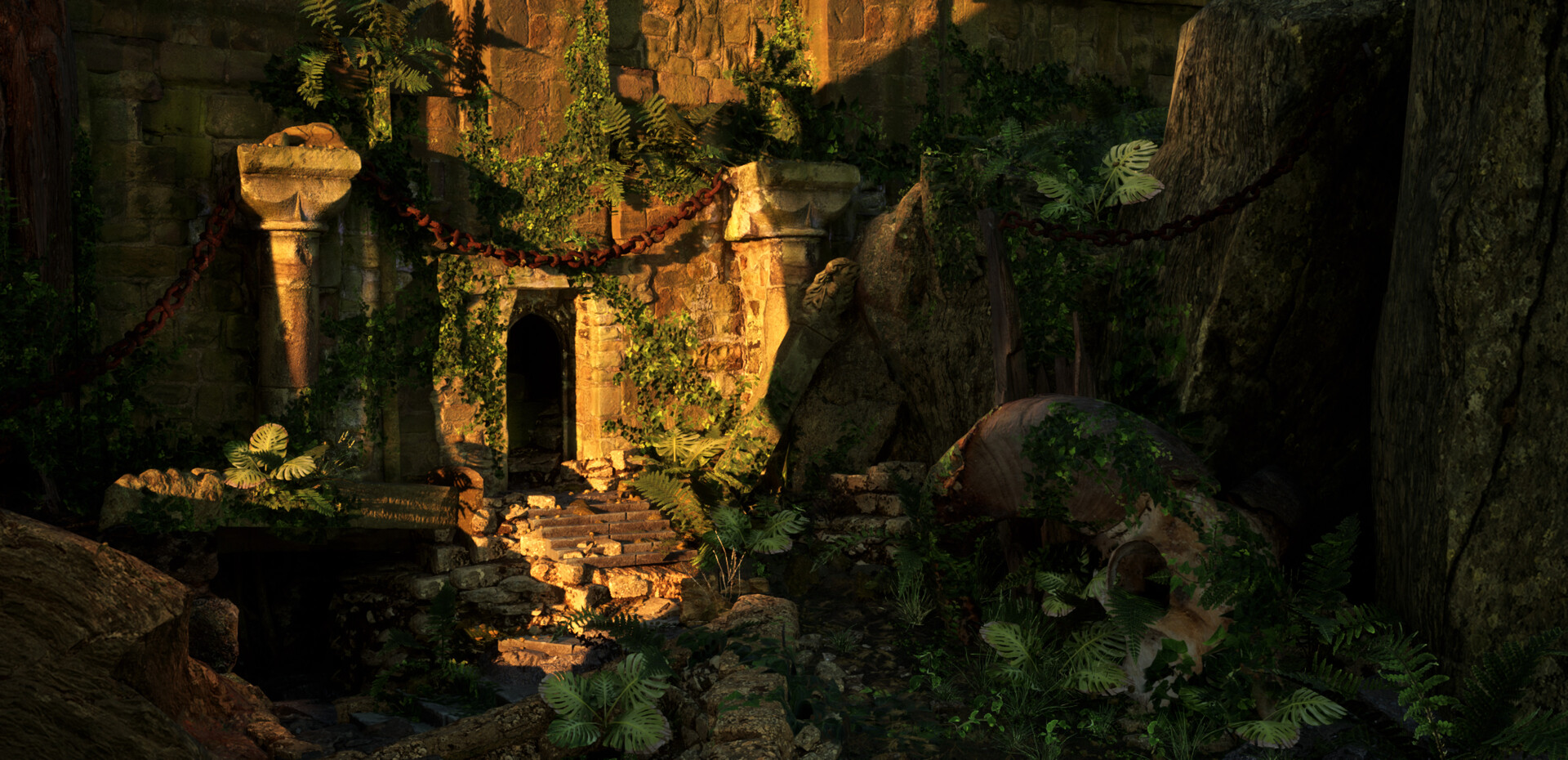 ArtStation - The Forgotten Temple - Environments 2