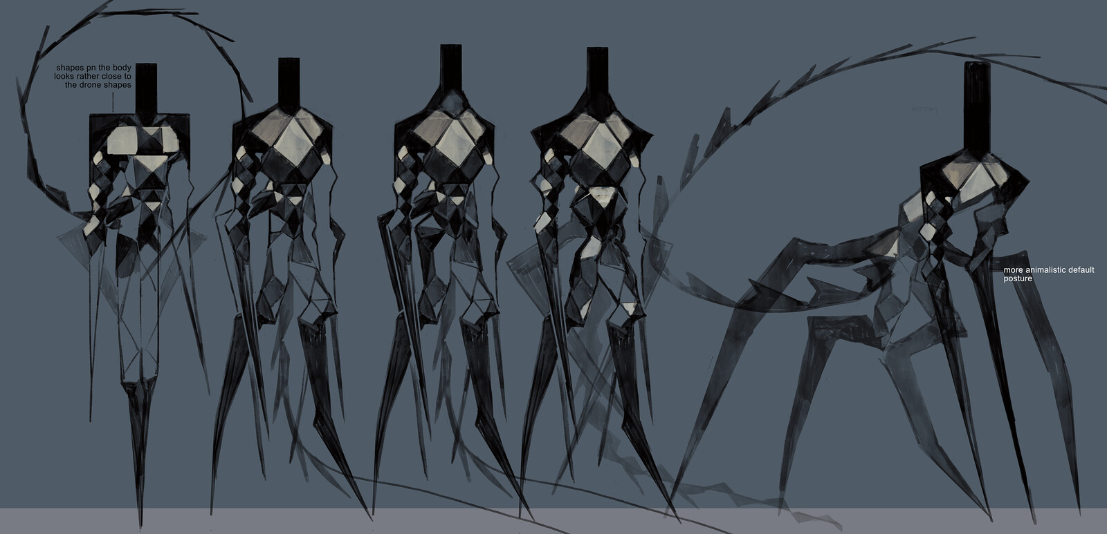 Alice Boudry - SOMERVILLE - Stalker Creature concept