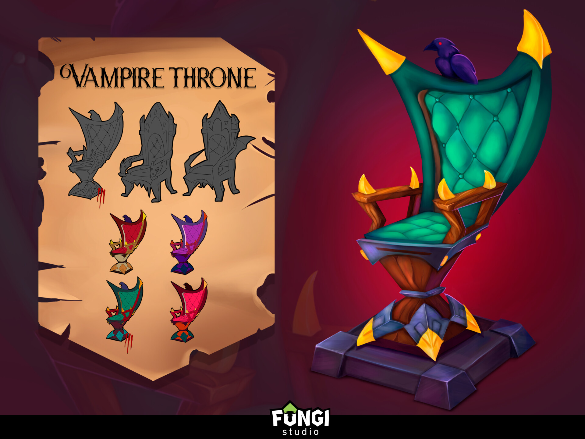 ArtStation - VAMPIRE THRONE