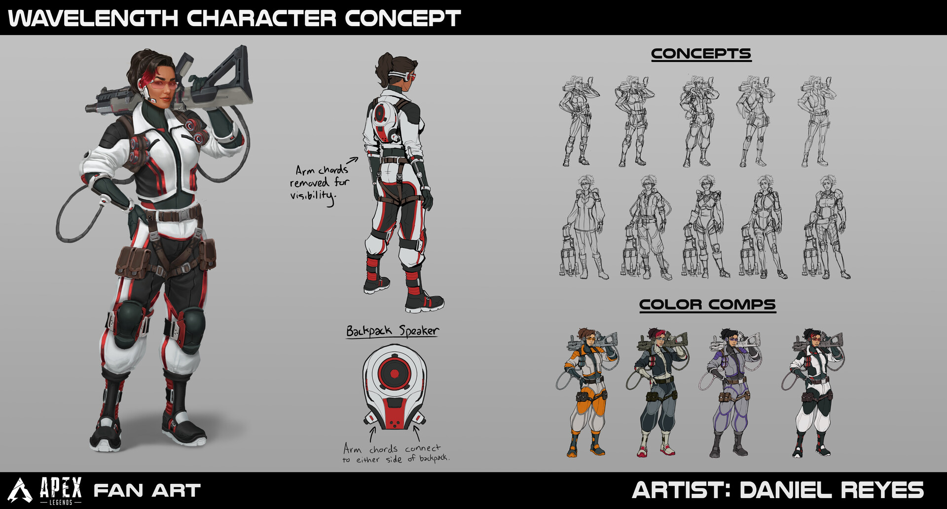ArtStation - Wavelength Character Concept