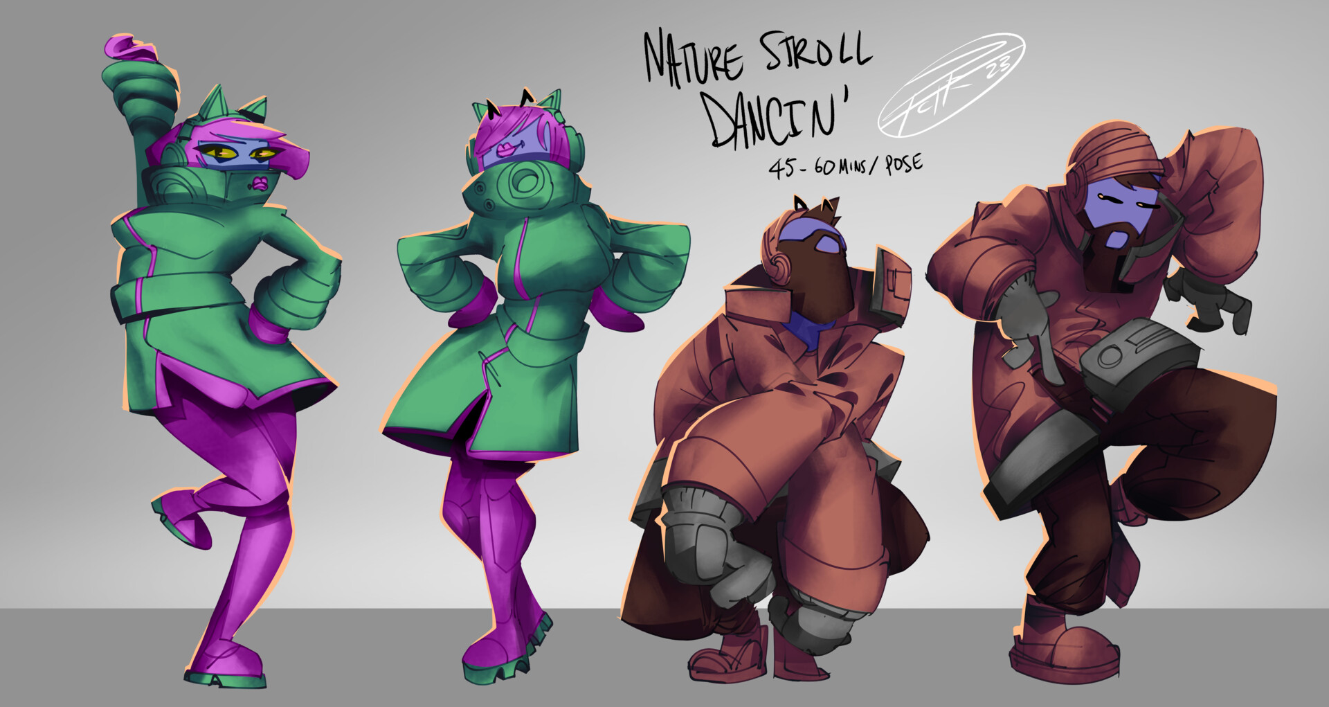 ArtStation - Dancin'