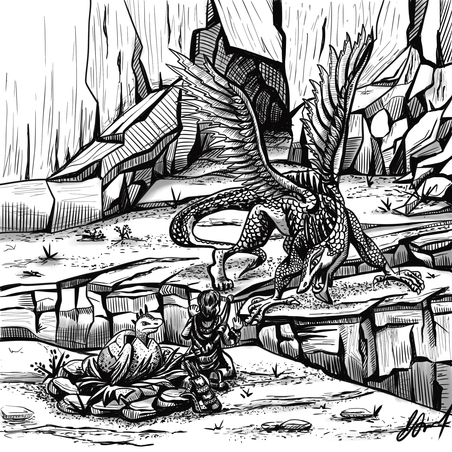 ArtStation - Dragon House