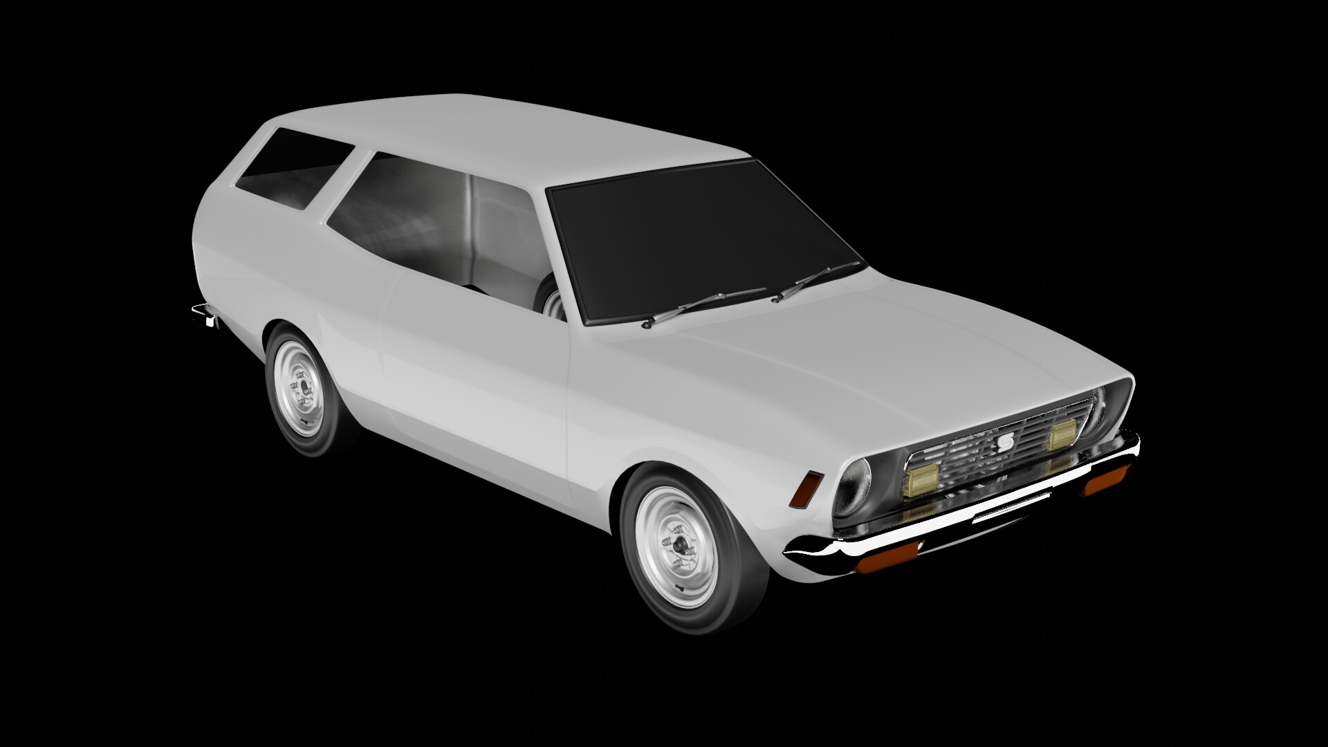 ArtStation - #wip datsun Y120 NISSAN sunny b210 van 2door