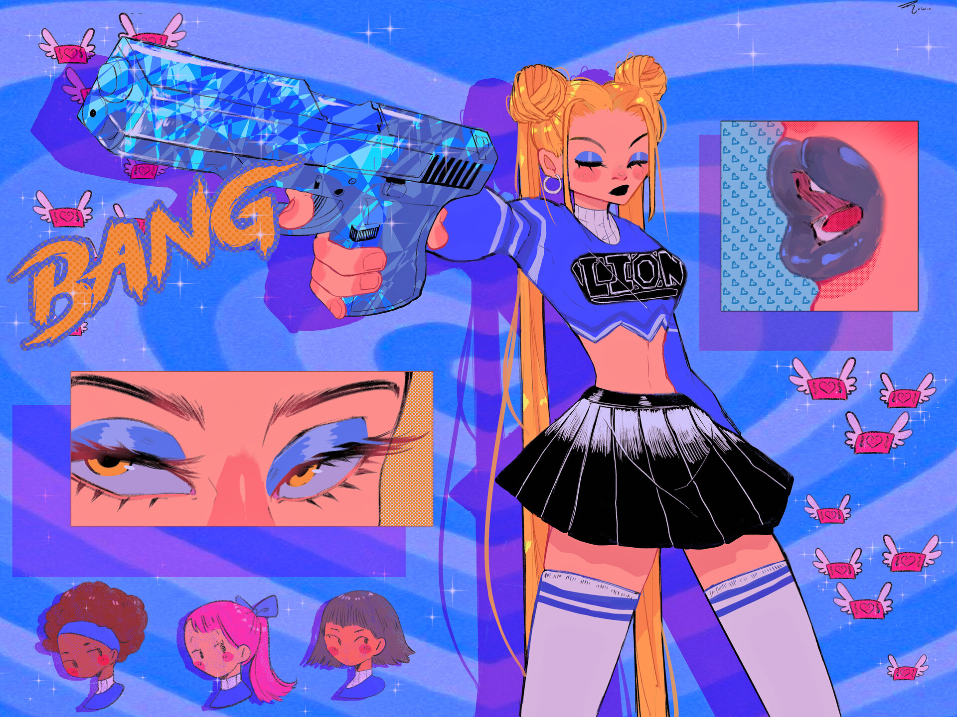 ArtStation - Character design illustration / own character