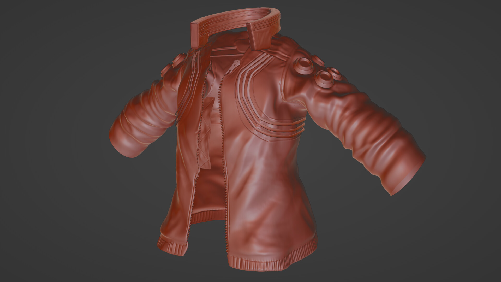 ArtStation - cyber punk jacket