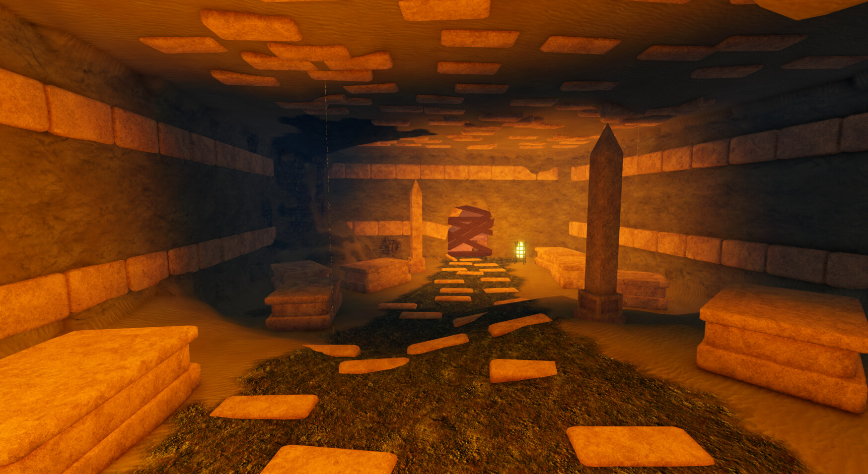 ArtStation - Desert Cave Dungeon