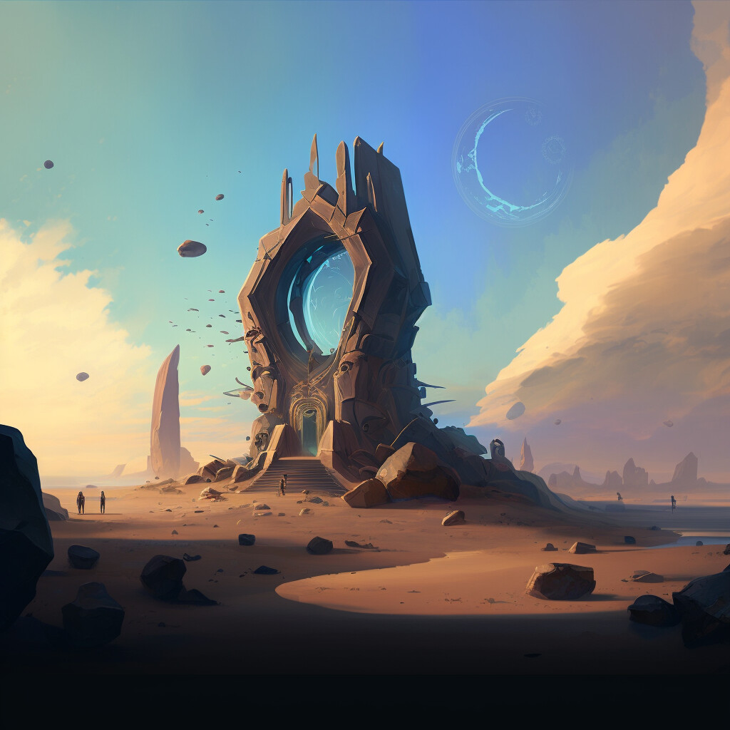 ArtStation - ancient portal (Concept)