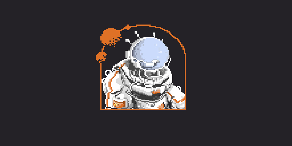 ArtStation - Astronaut in pixel art