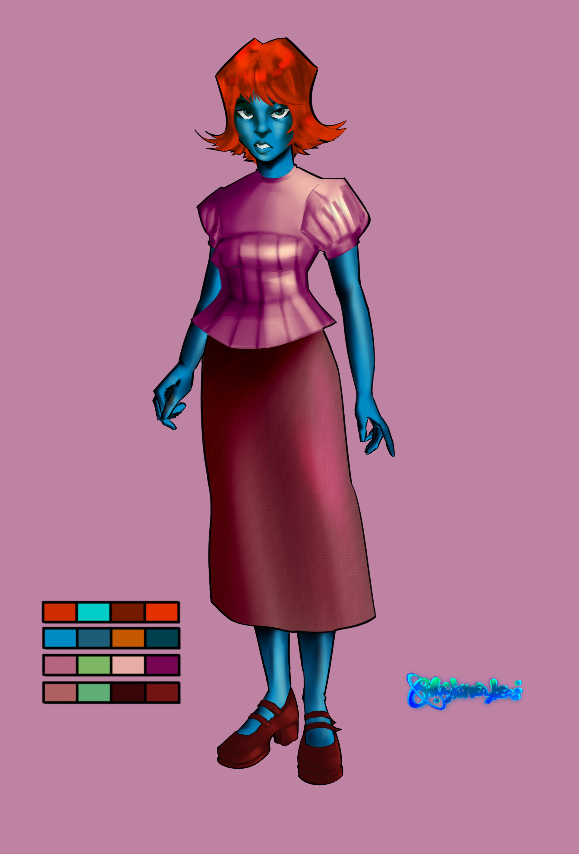 ArtStation - Ziva from Eyes of the Sun