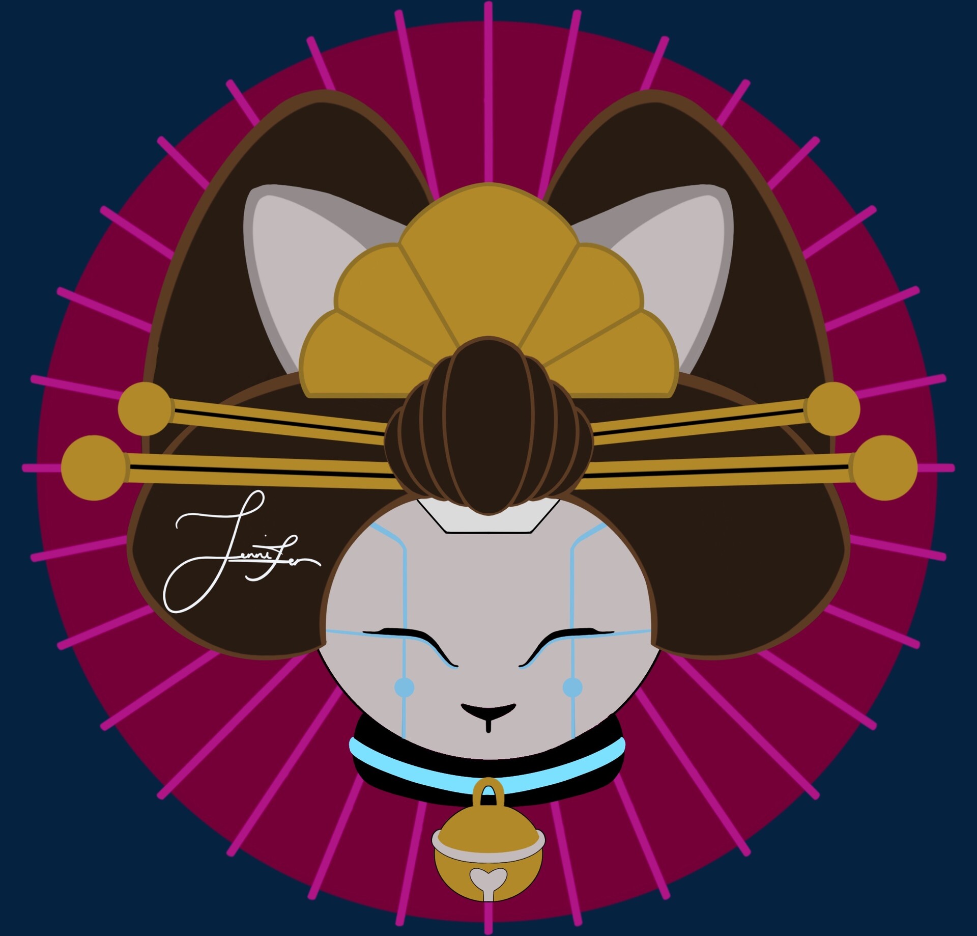 ArtStation - Kitty Logo