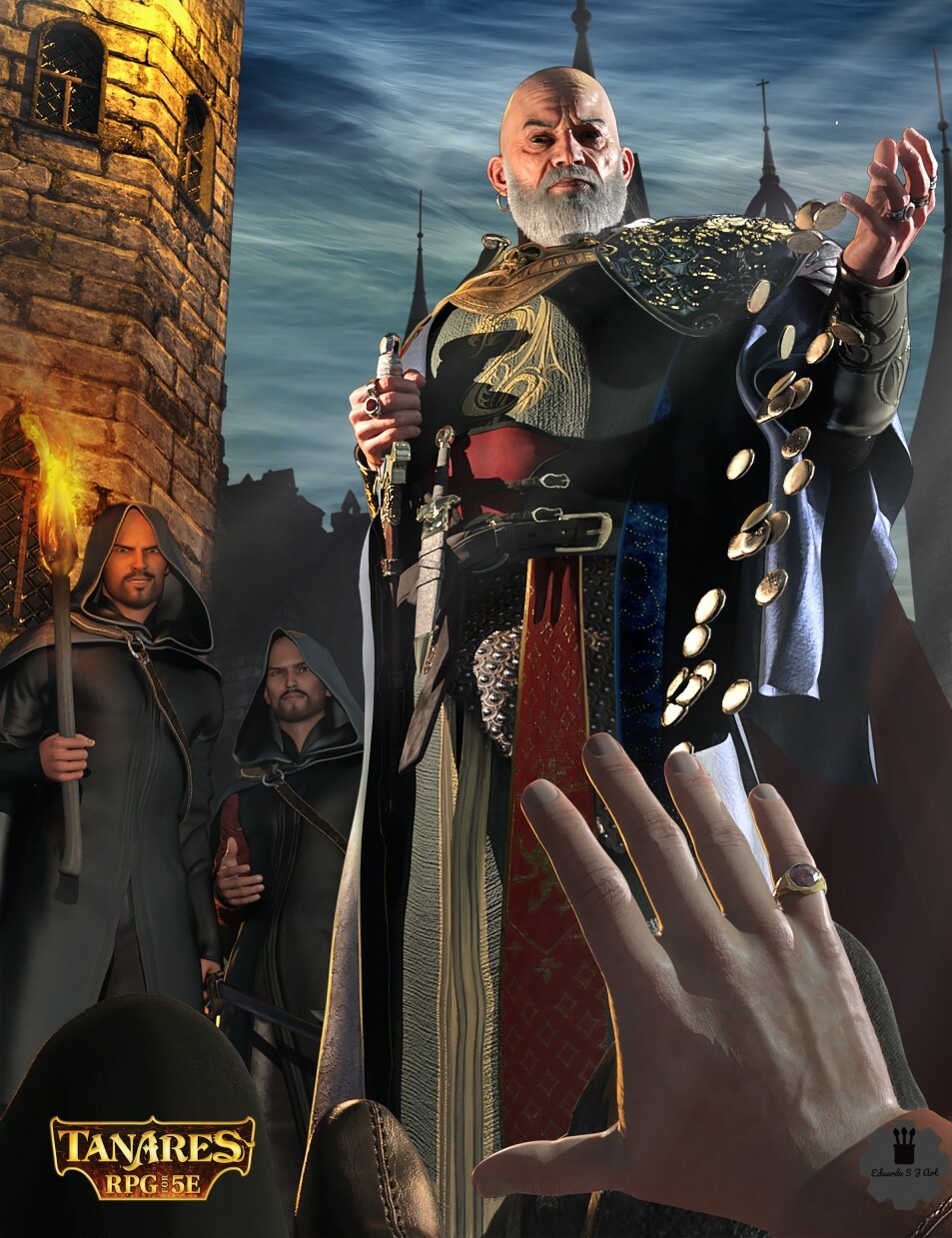 ArtStation - Dragori Games-Tanares Adventures by Eduardo S J
