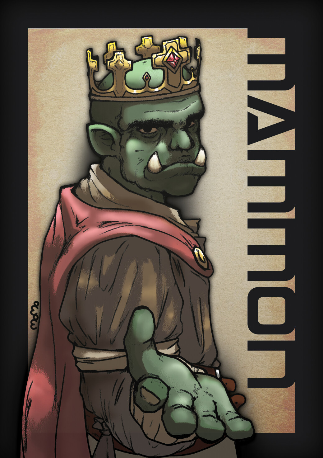 ArtStation - Mammon - Orc Comission