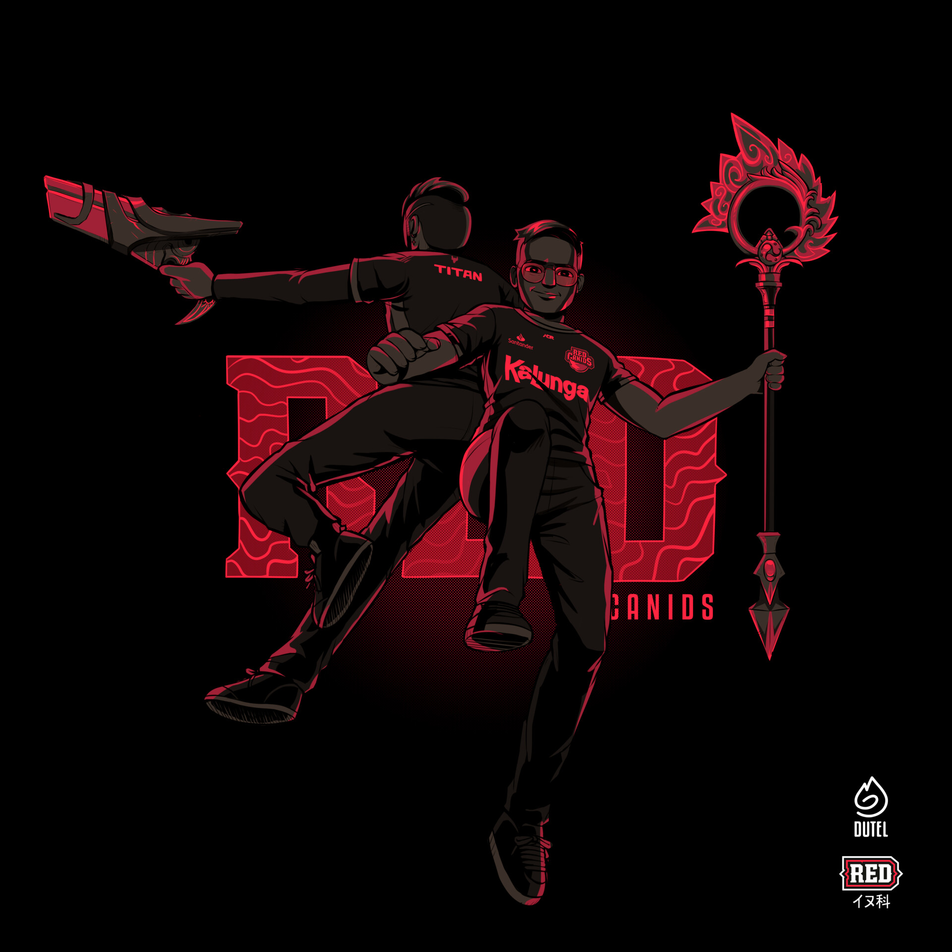 ArtStation - RED CANIDS Titamber