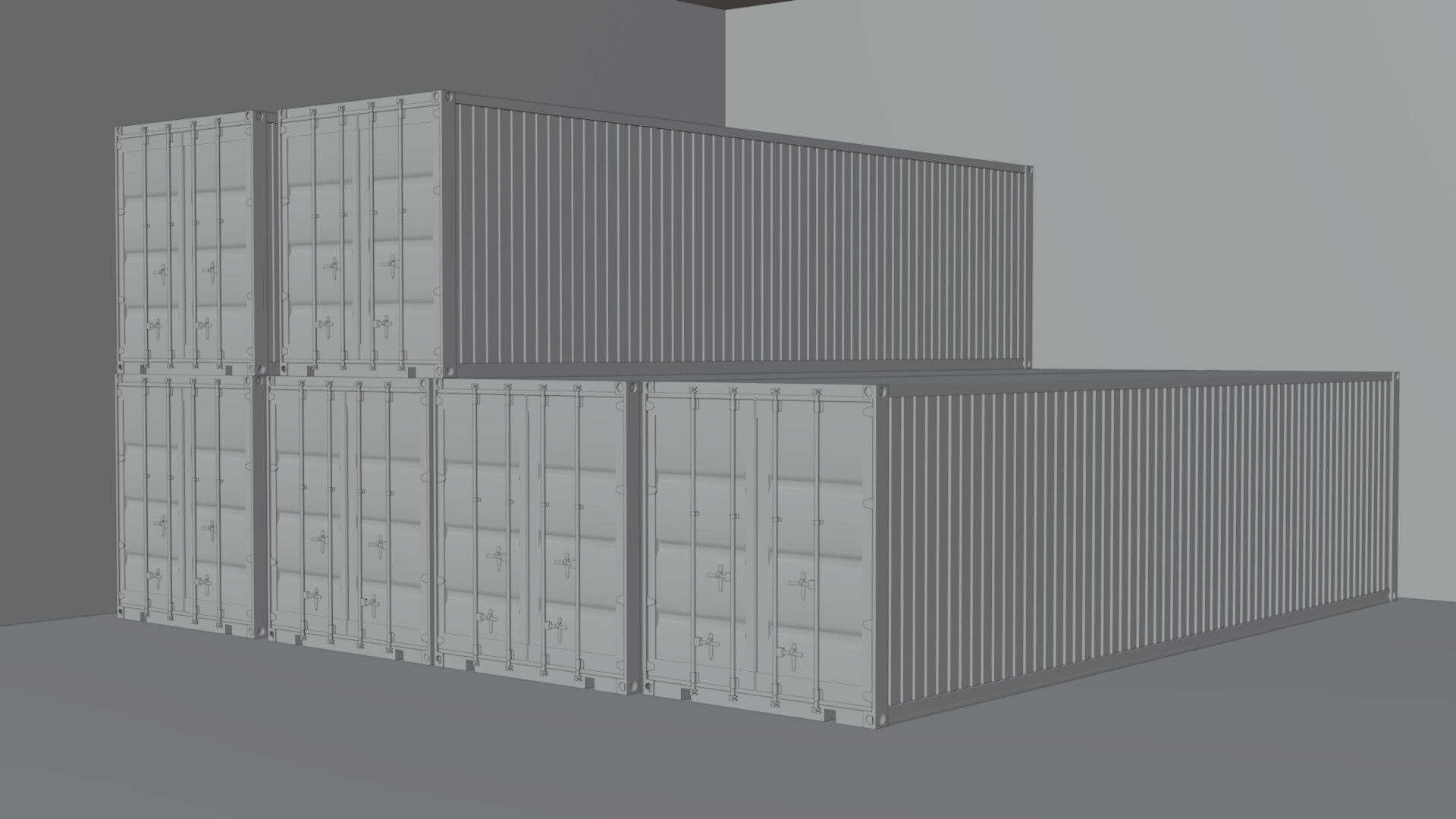 ArtStation - Shipping Containers