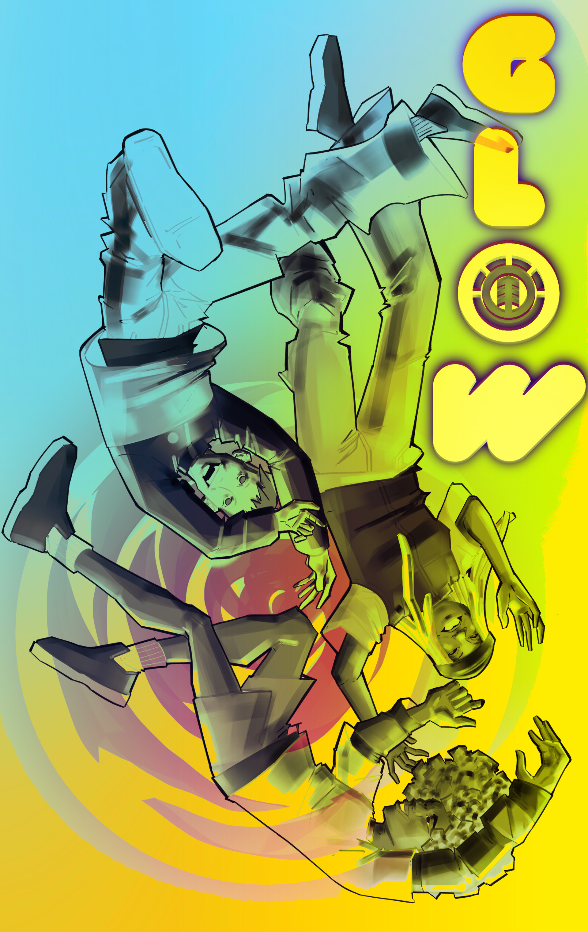ArtStation - GLOW | Comic Cover + Character Design