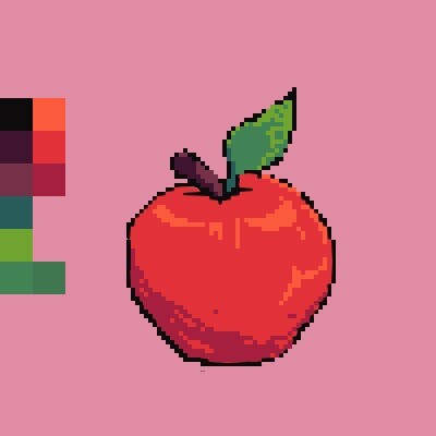 ArtStation - Apple pixel