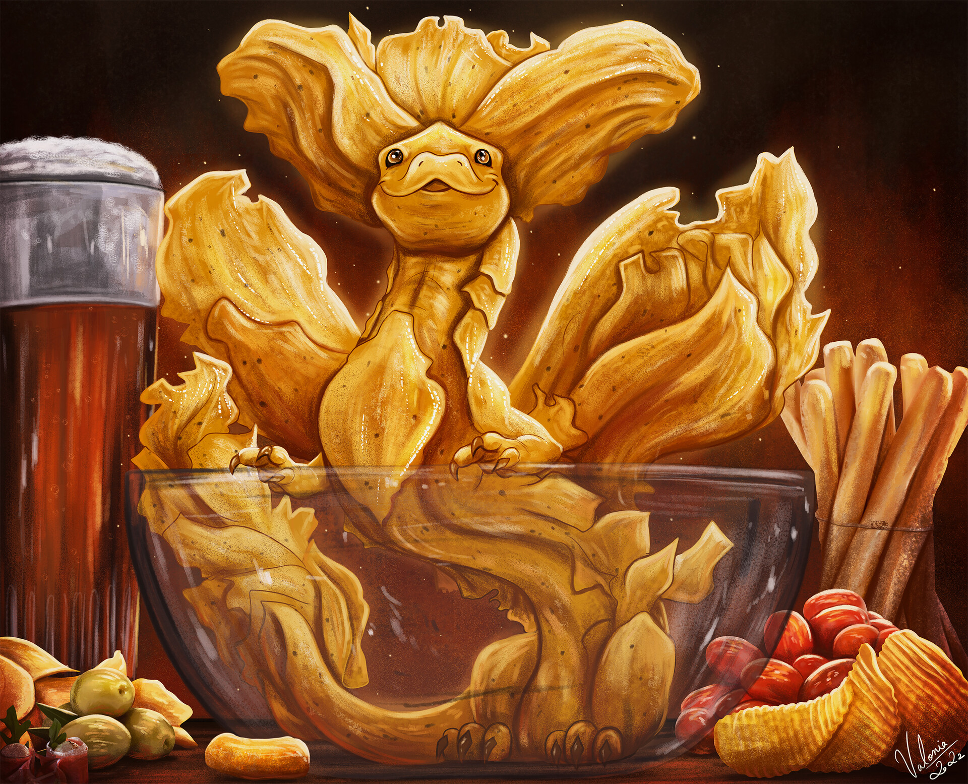 ArtStation - Chips Dragon