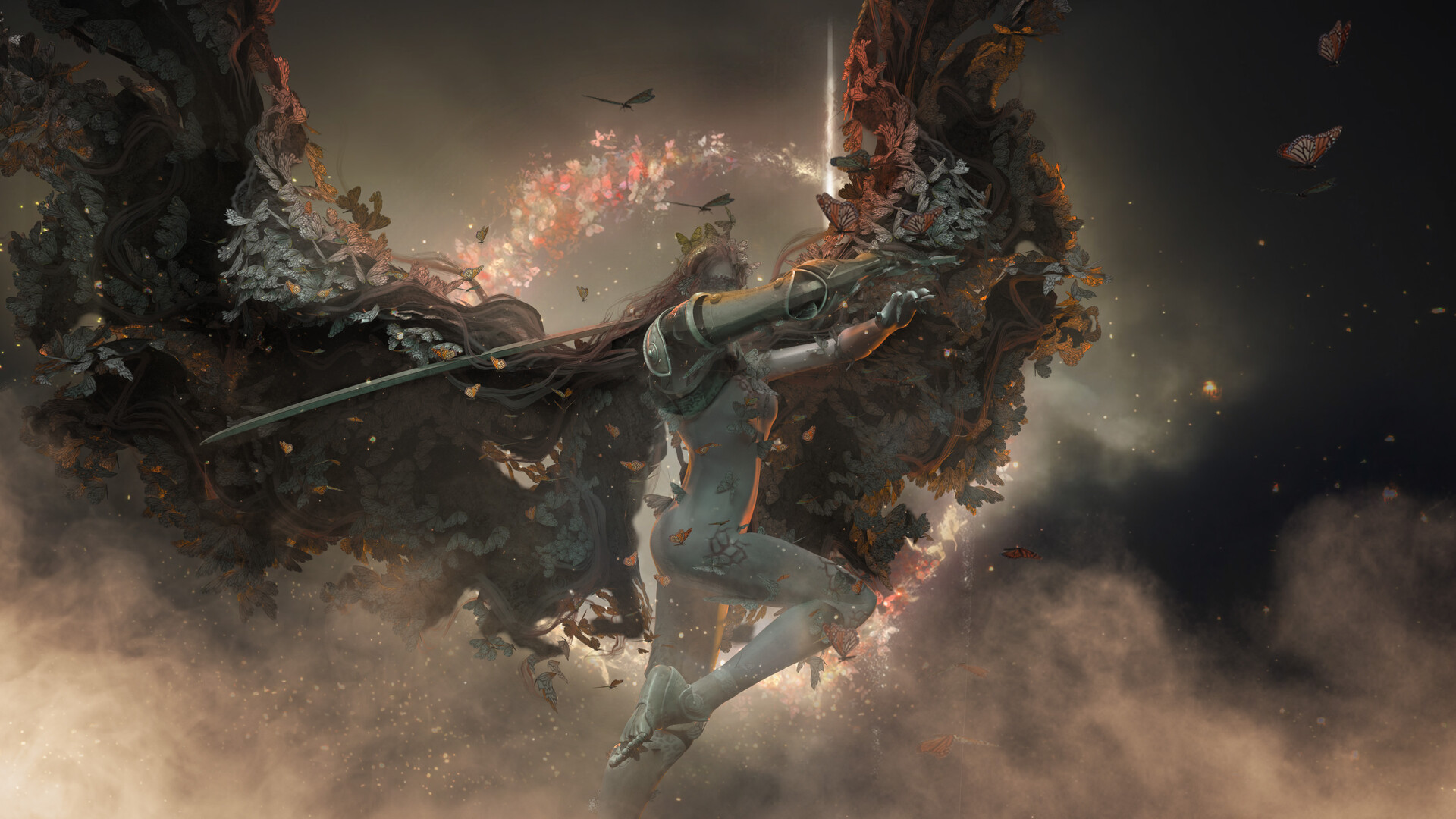 ArtStation - [WIP Fanart] Malenia Blade of Miquella