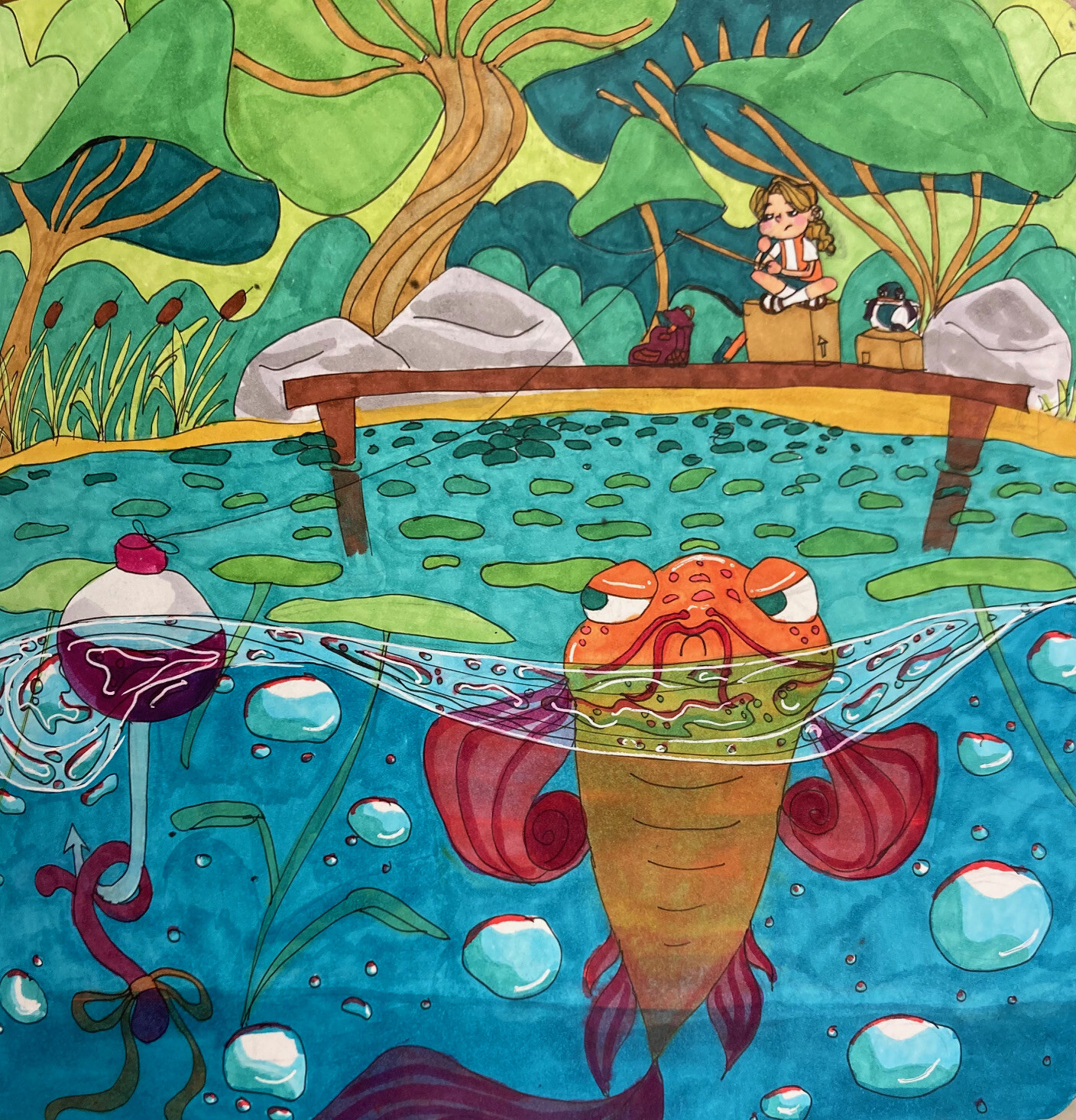 ArtStation - Gone Fishin'