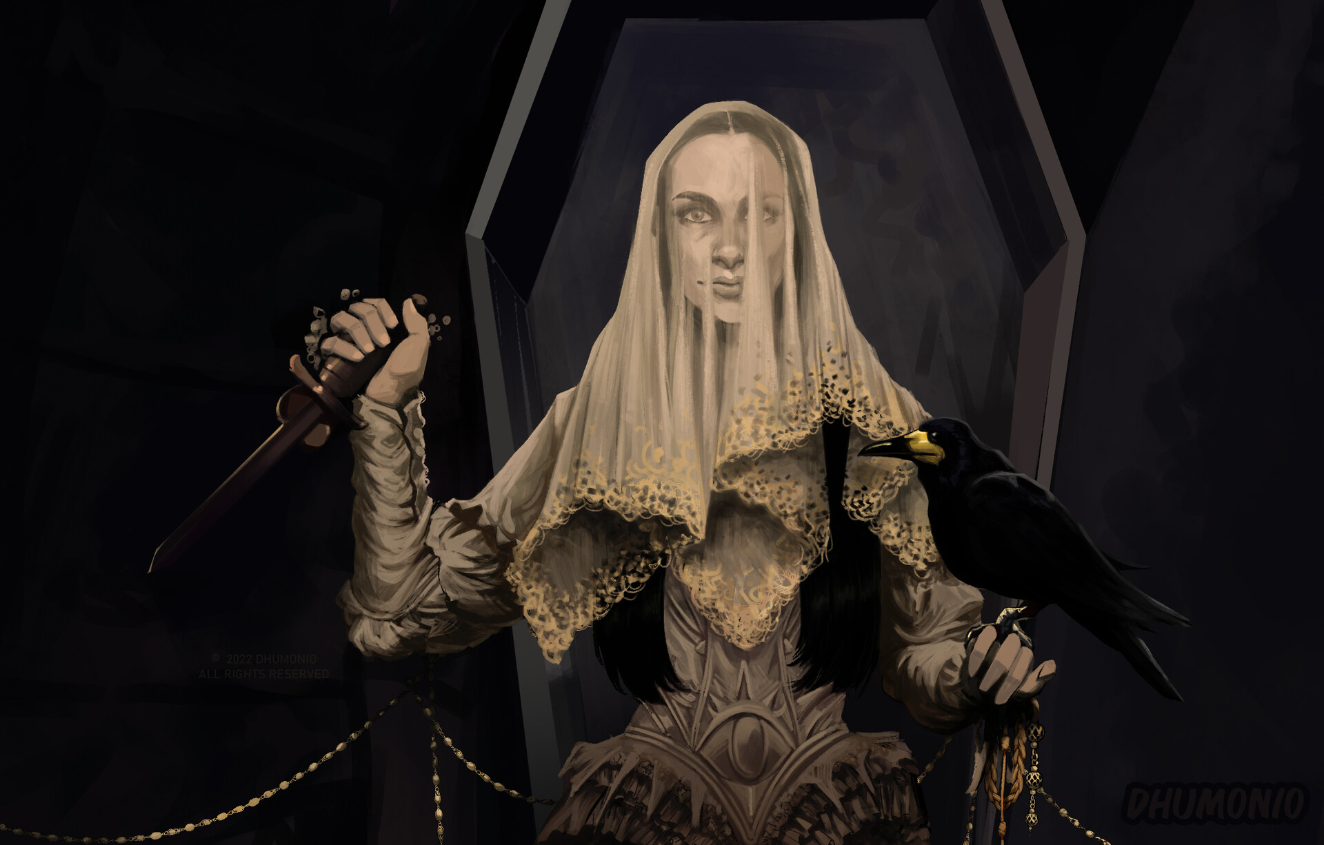 ArtStation - Dead Maiden's Ghost