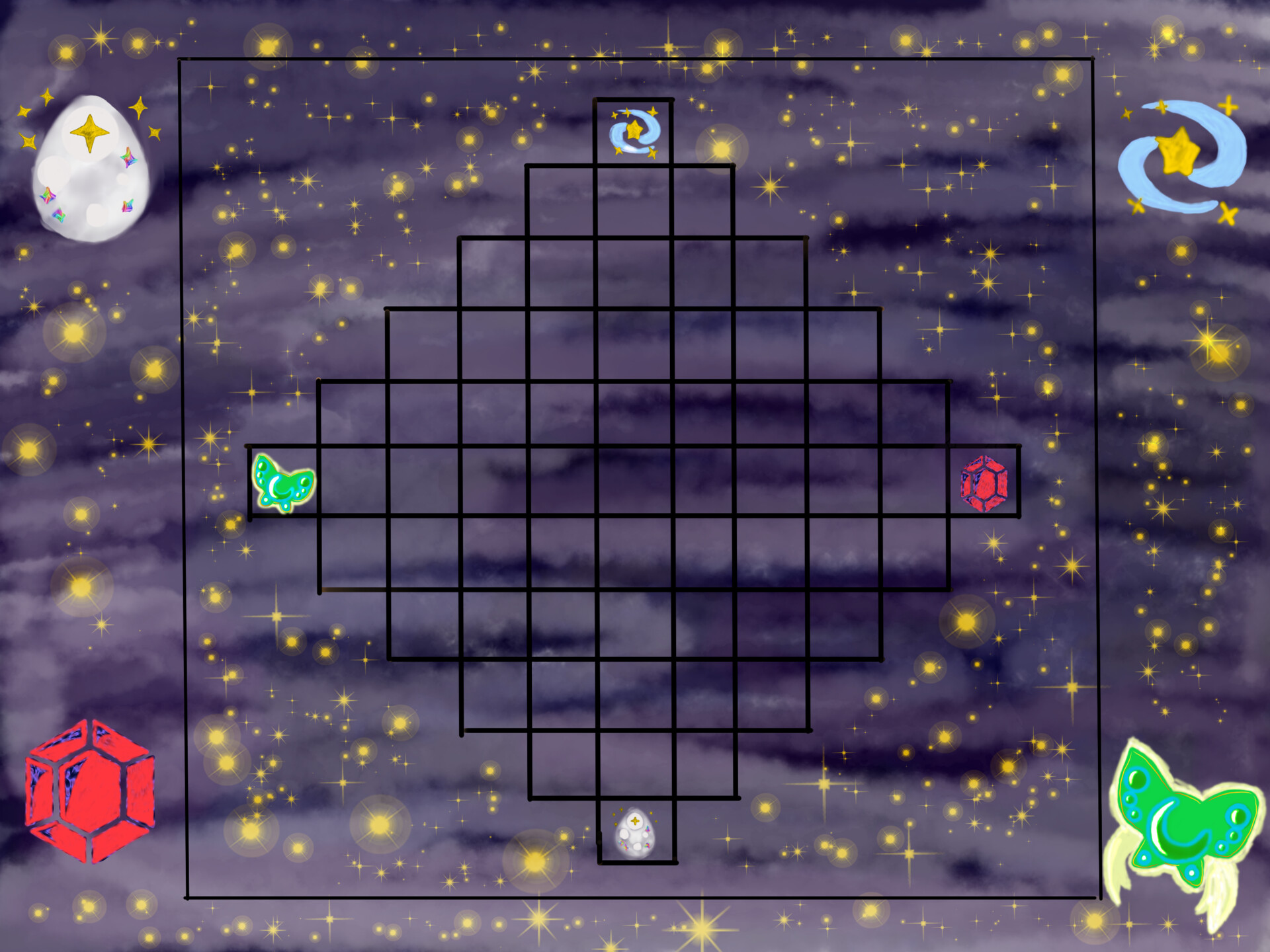 ArtStation - System Design Game Board Color - Capture!