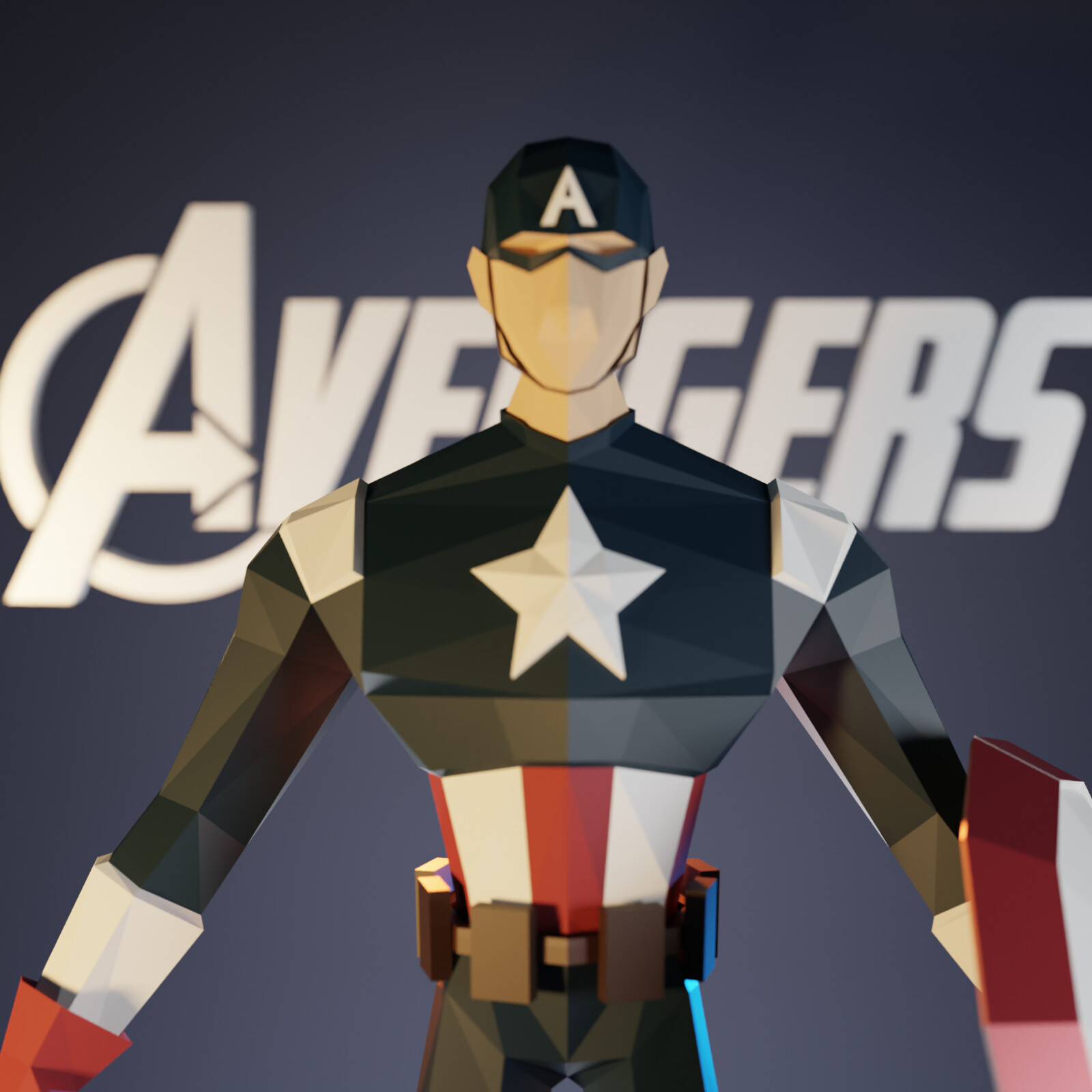 ArtStation - Avengers : Captain America