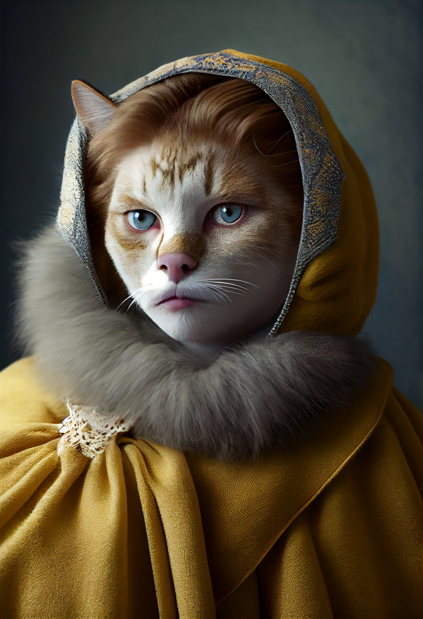 ArtStation - cat from fashion week