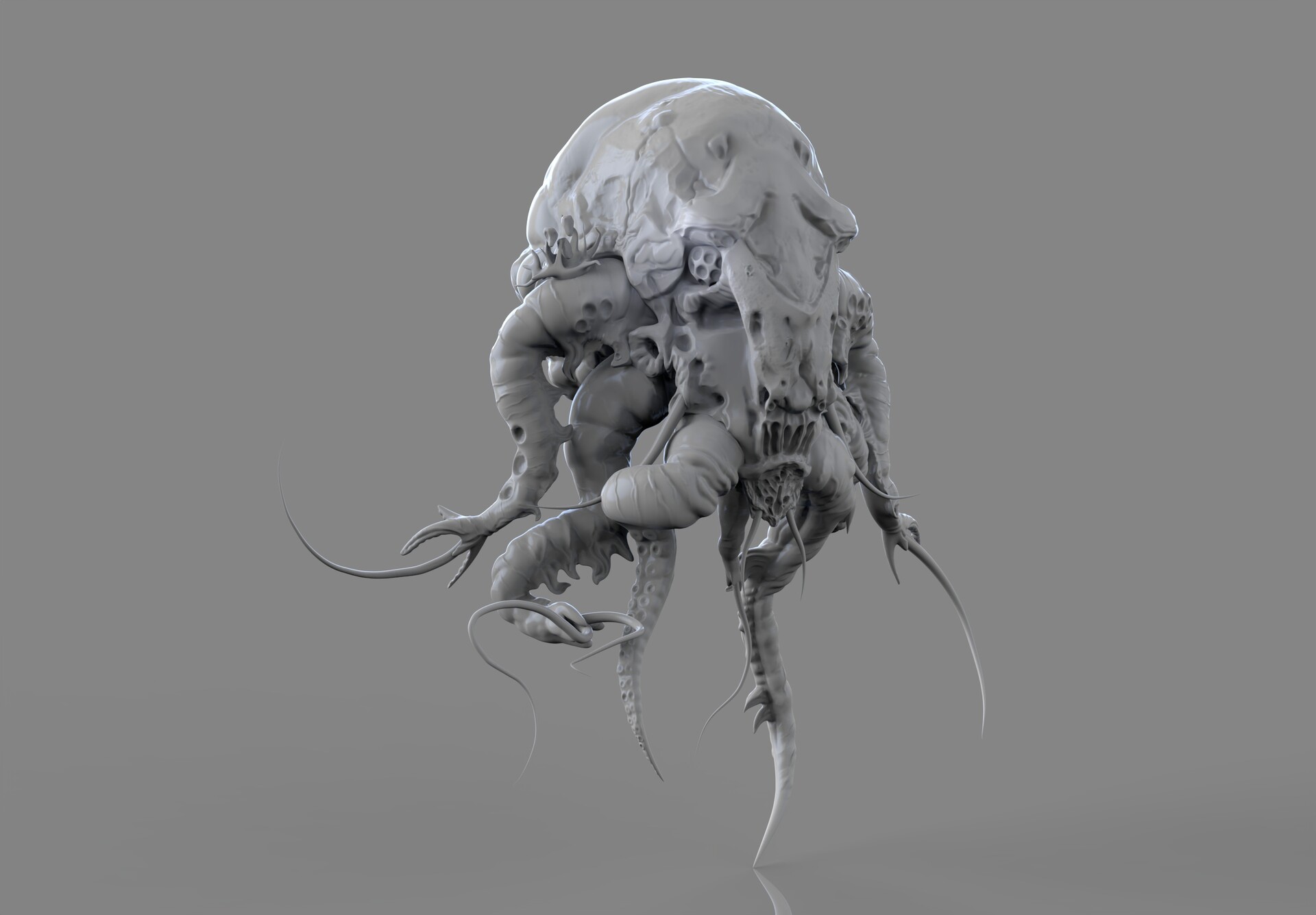 ArtStation - Tentacle monster