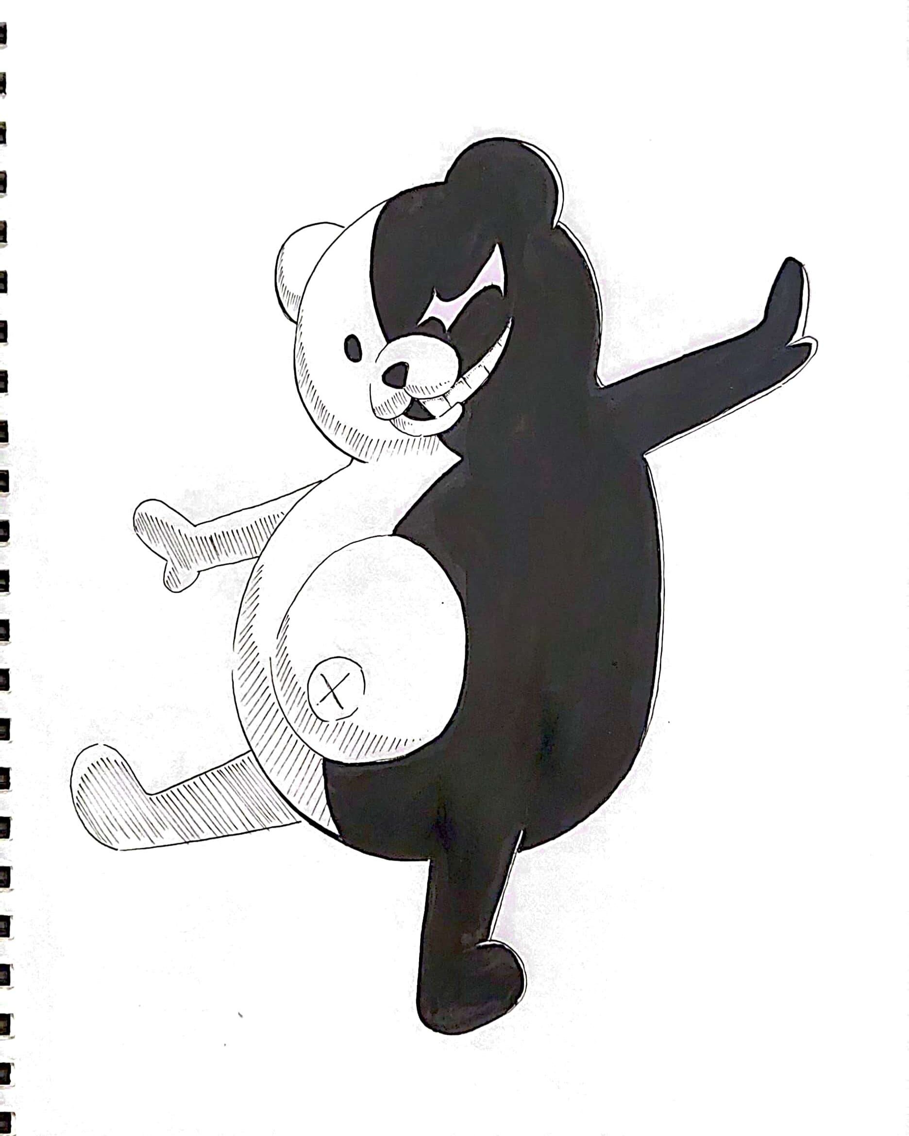 ArtStation - Day 95, Monokuma!