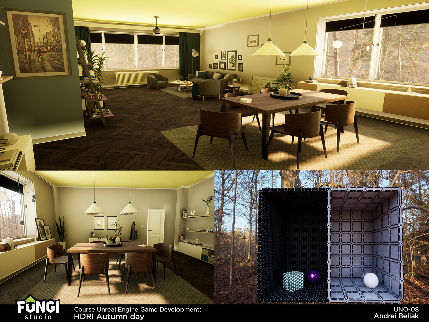 ArtStation - HDRI Autumn day