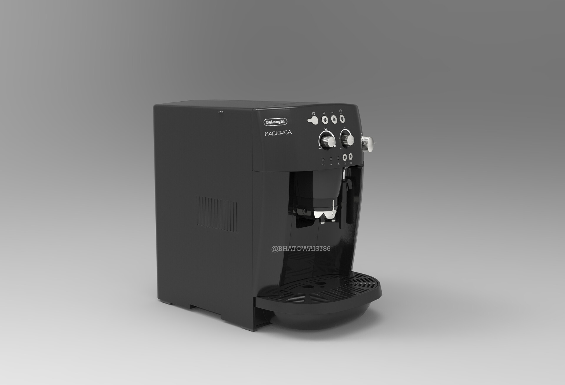 ArtStation - 3D Model Of Coffee Machine