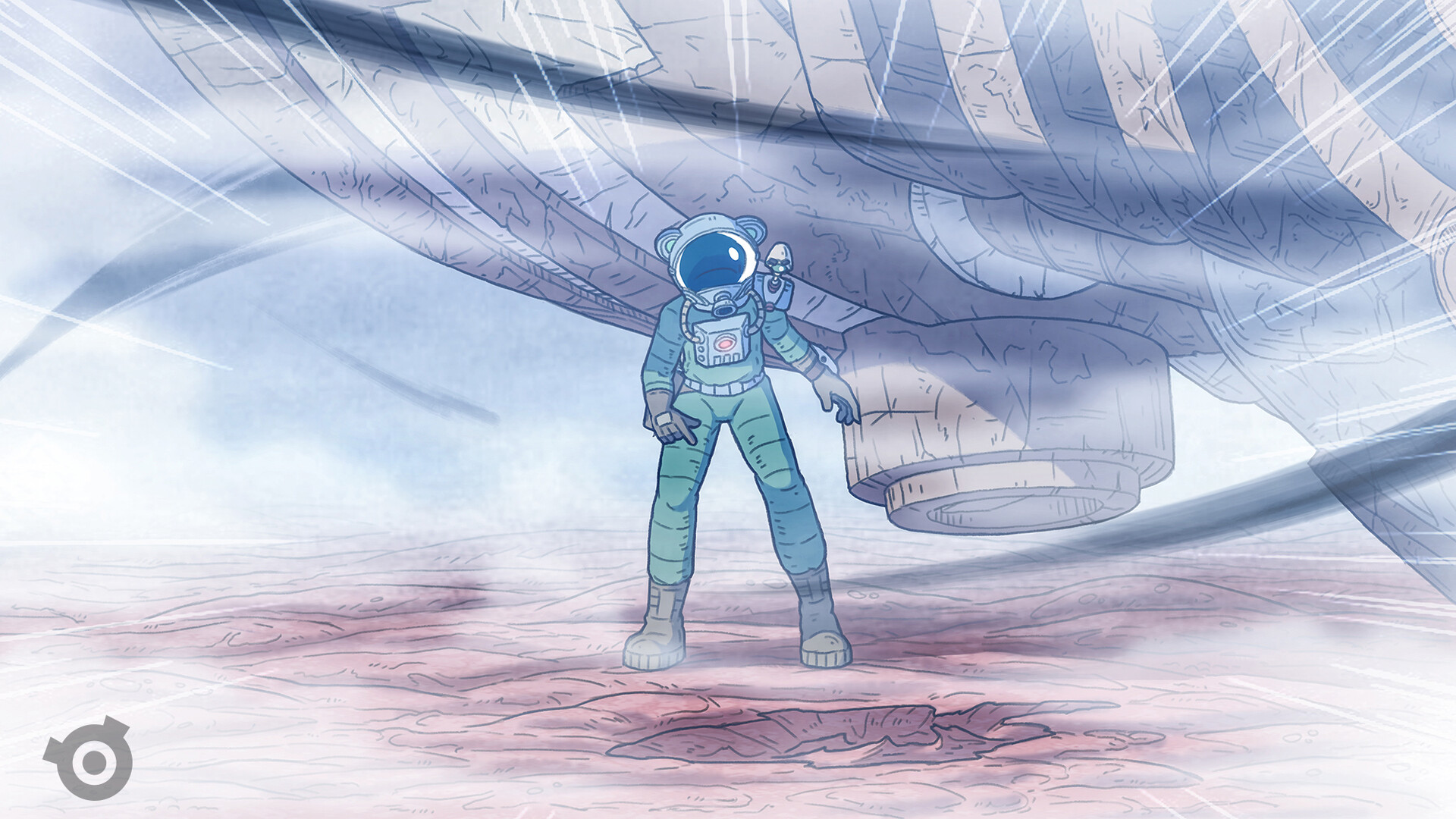 ArtStation - WEIRD PLANET VISITOR【49】