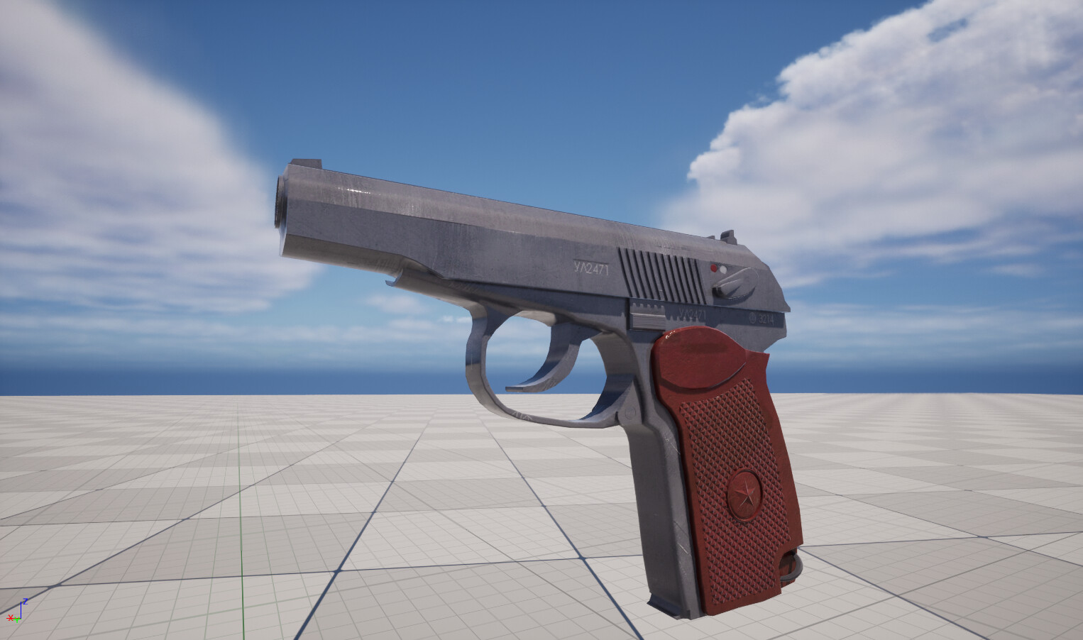 ArtStation - Makarov pistol