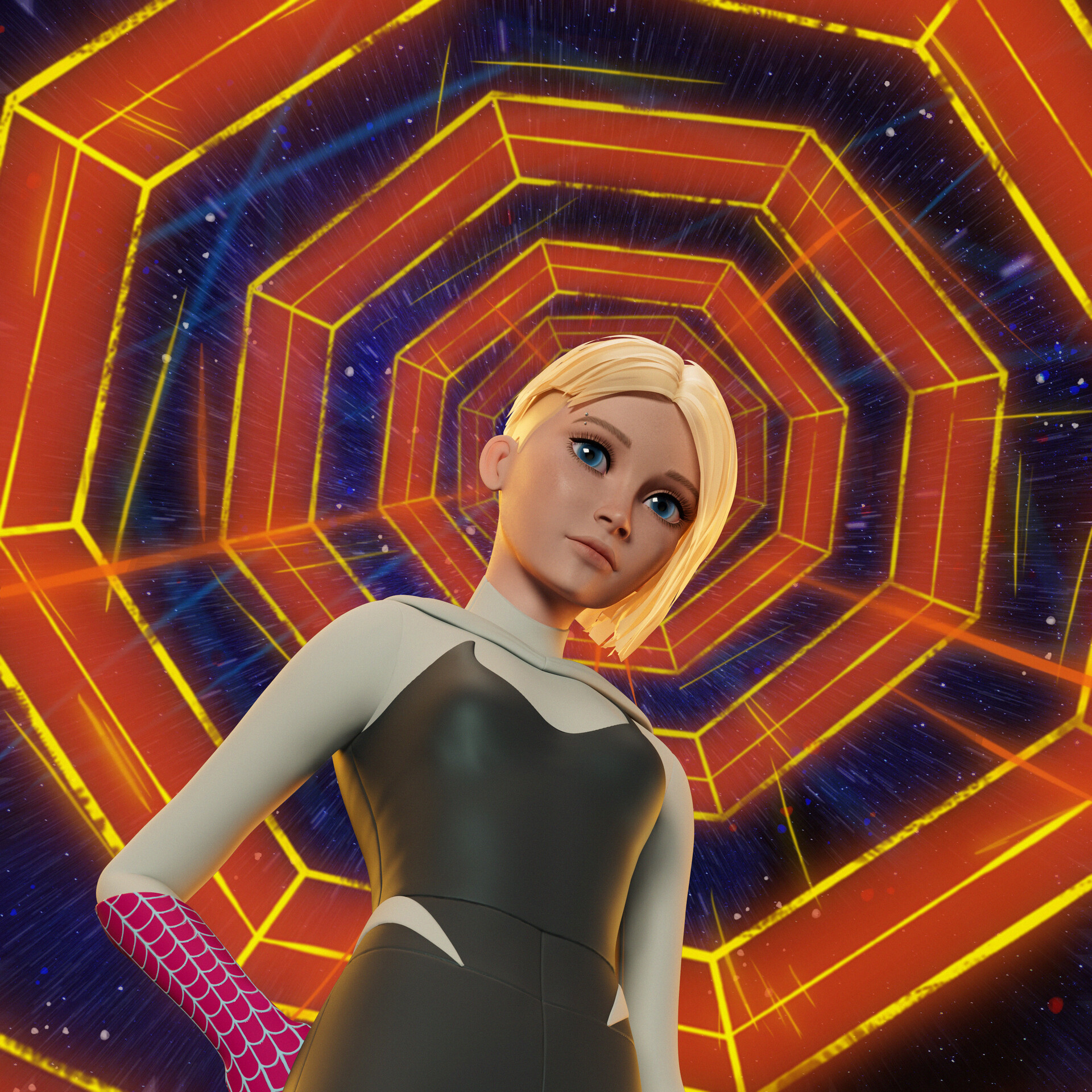 ArtStation - Spider-Gwen: Across the Spider-Verse