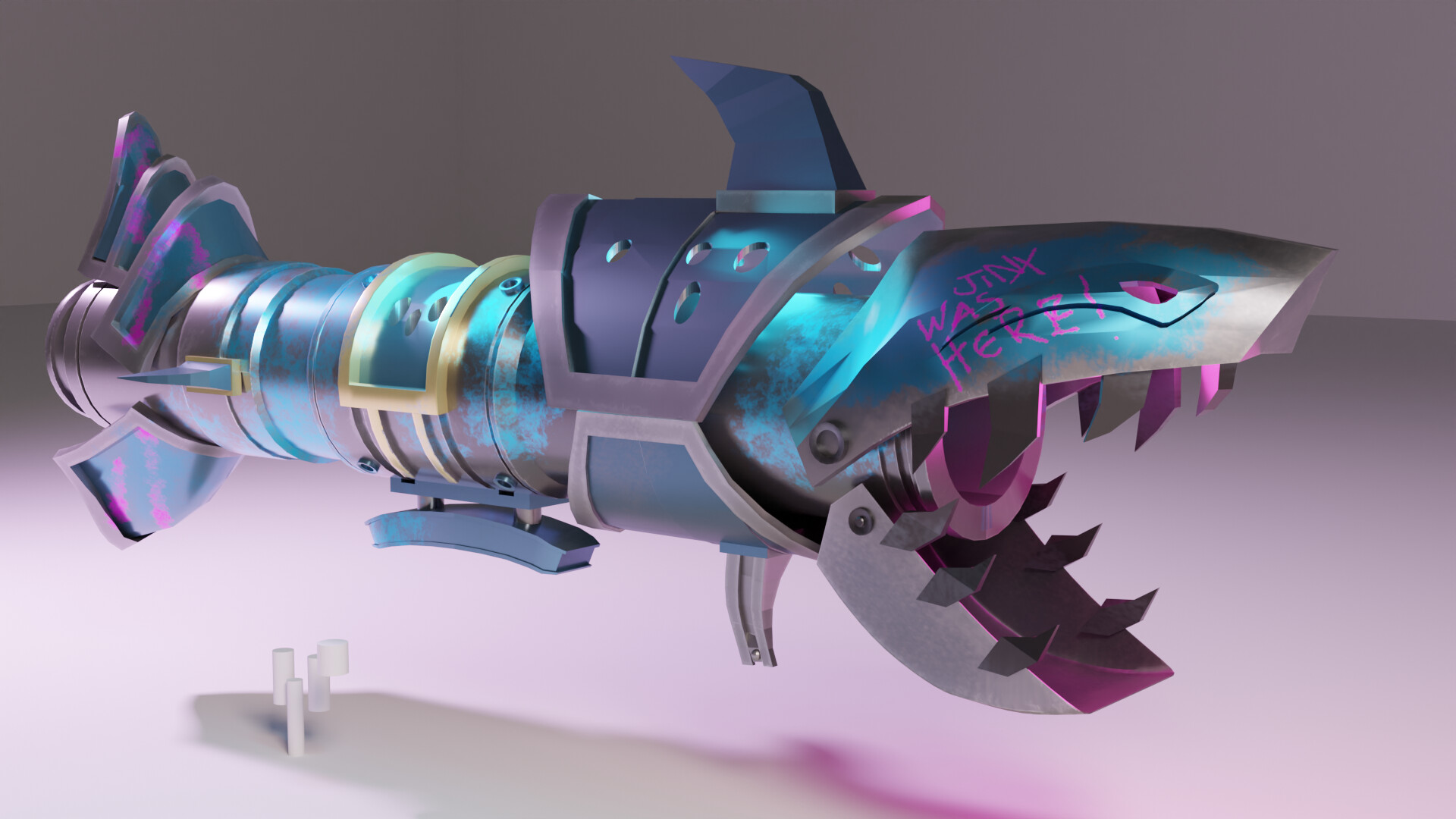 ArtStation - Arcane's Jinx Sharkzooka