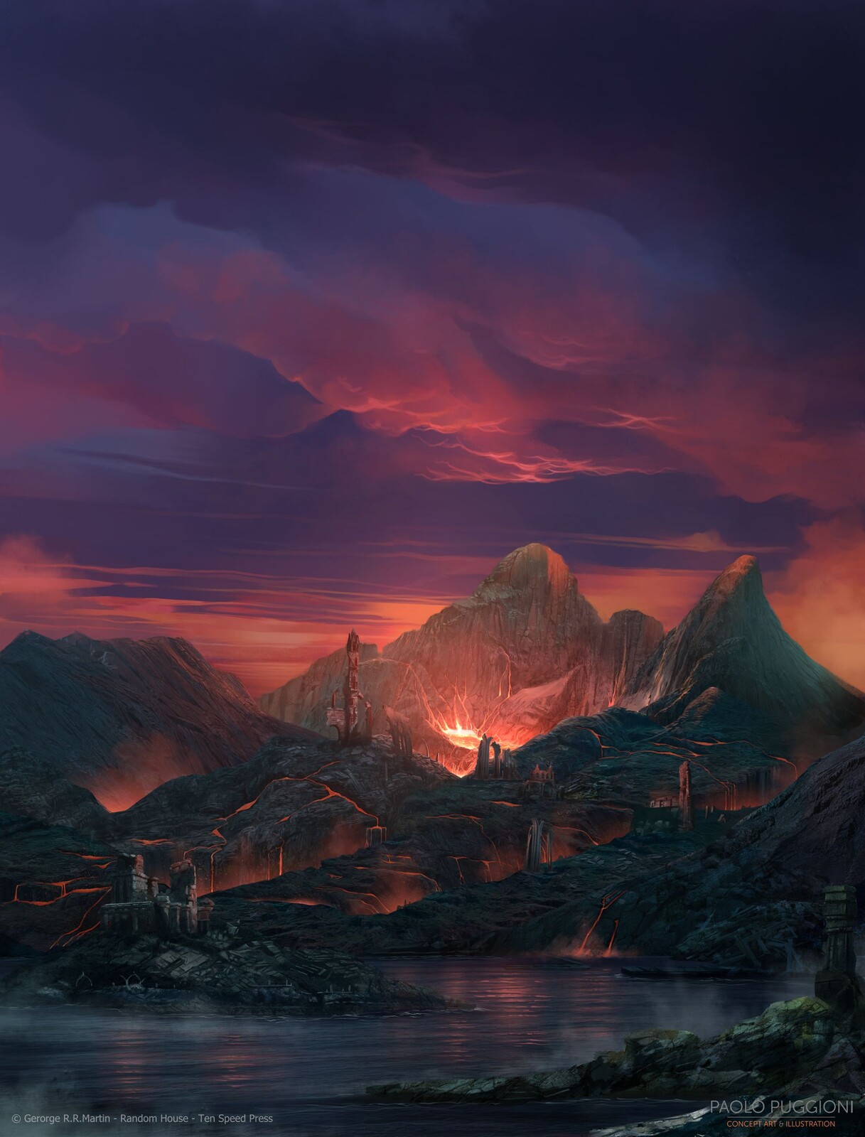 Paolo Puggioni - Game of Thrones - Post Doom Valyria Ruins