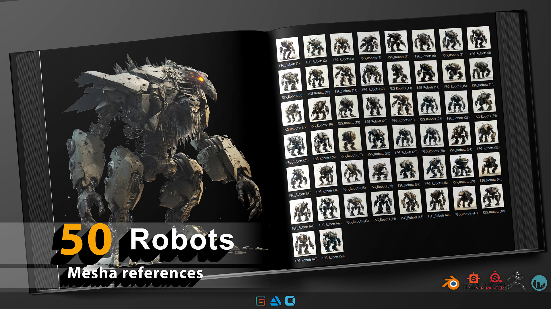 ArtStation - Robots Concept - References