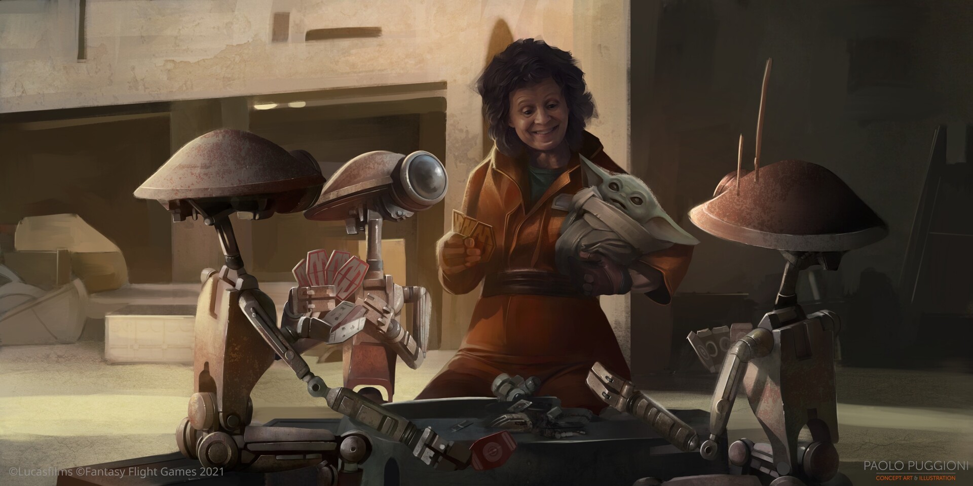 Paolo Puggioni - Star Wars - Pelli Motto