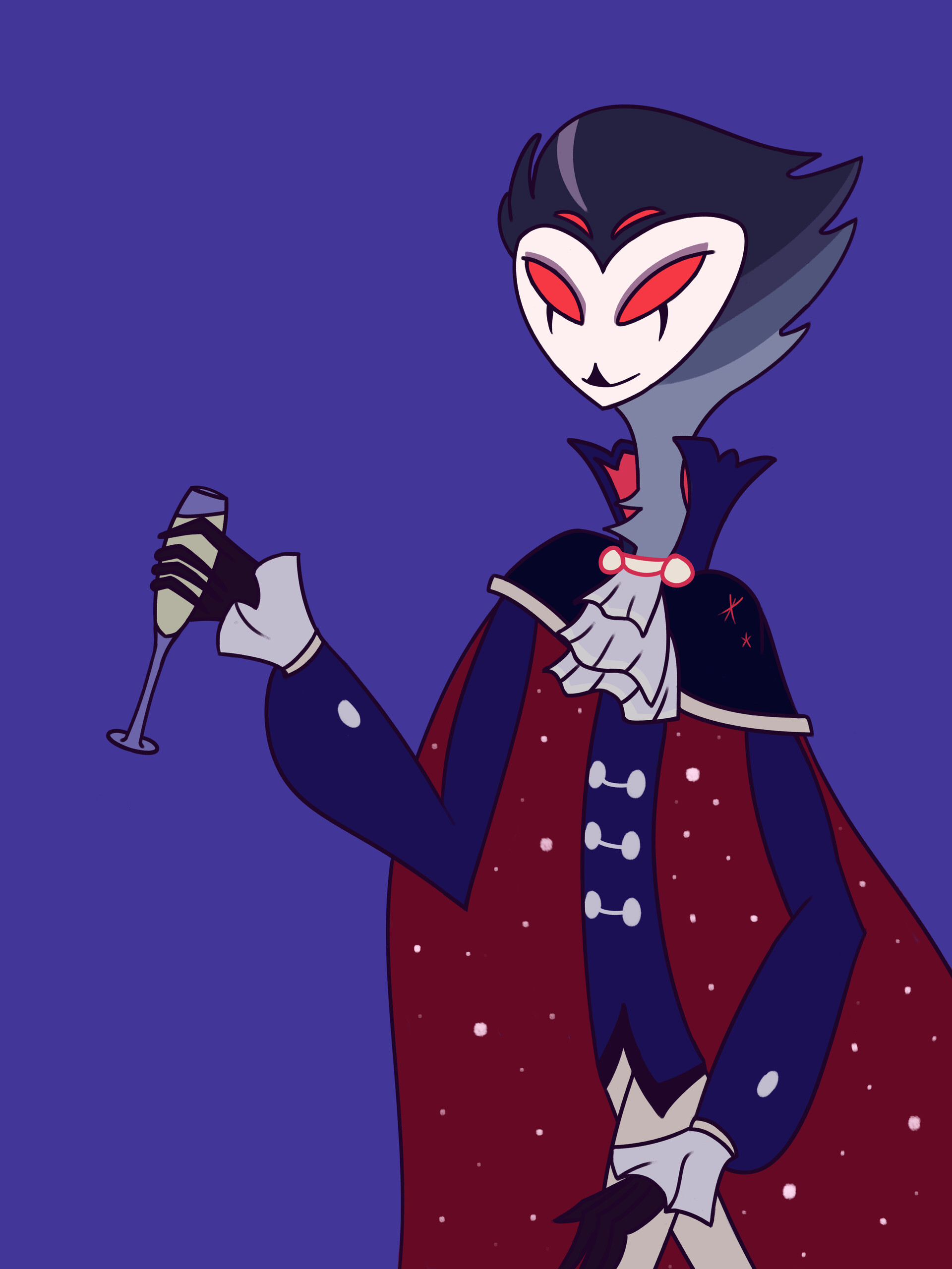 ArtStation - Stolas (Helluva Boss Fan Art)