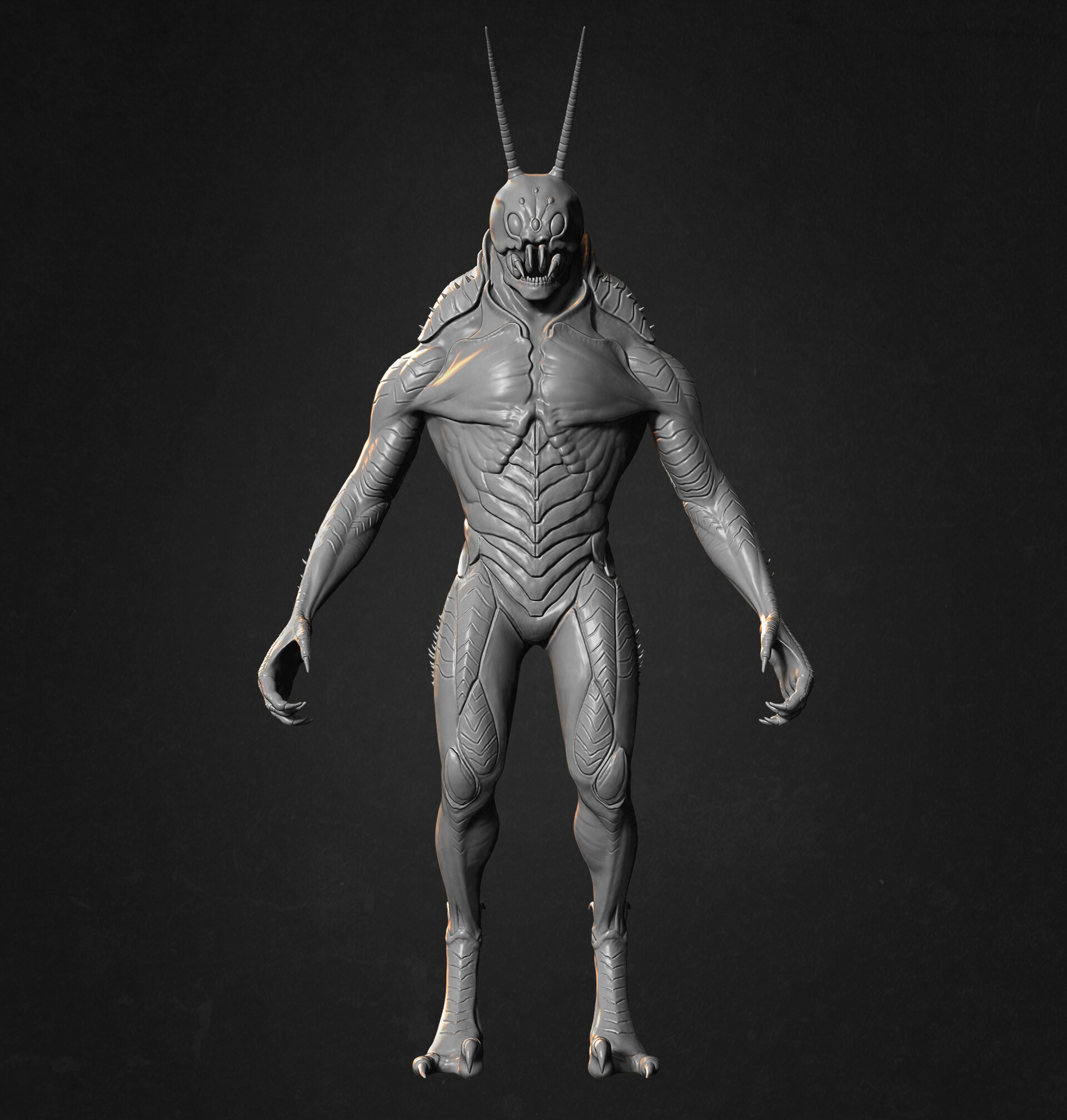 ArtStation - Creature / Insect Humanoid Art