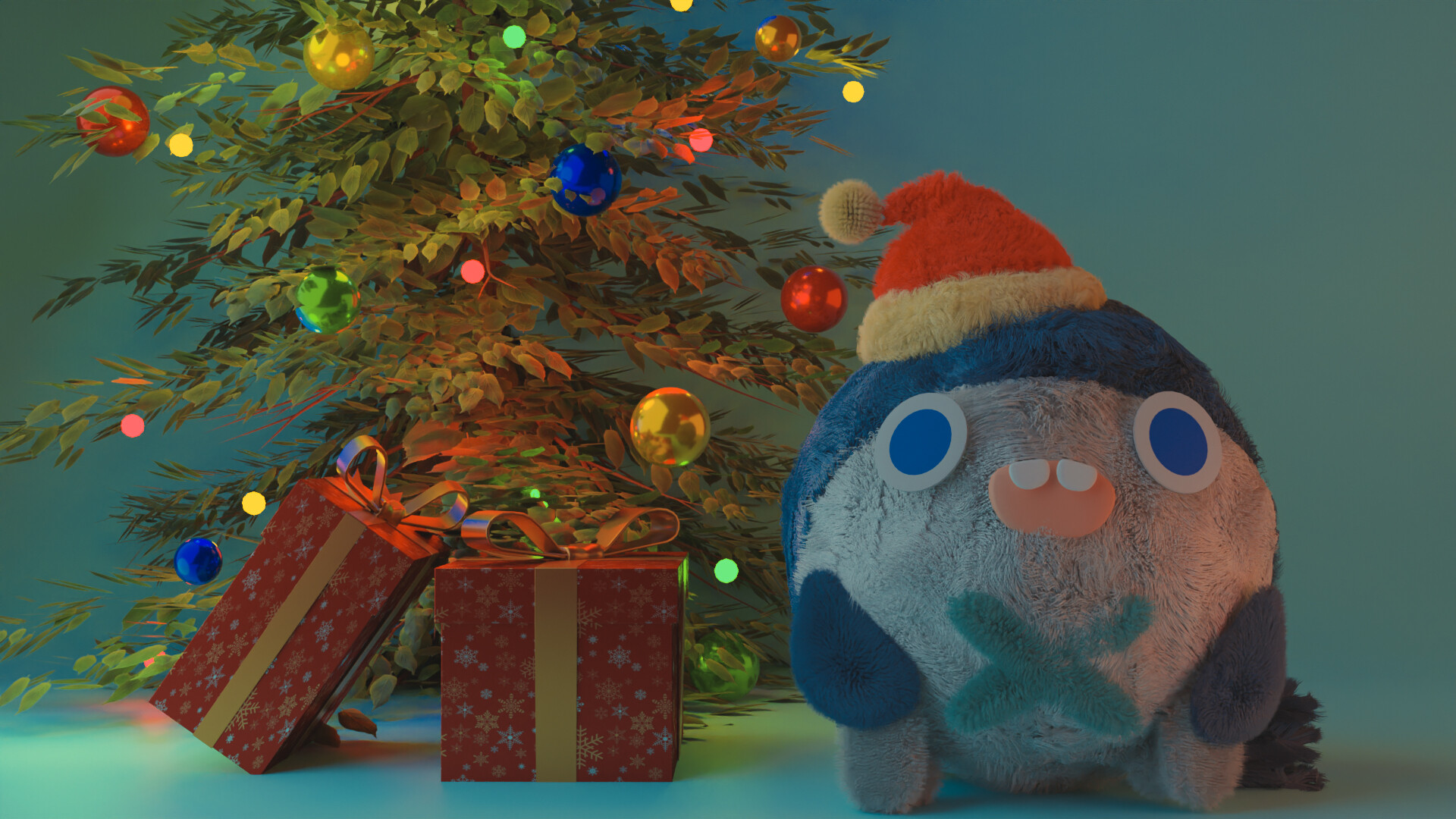 ArtStation - Christmas Bloop