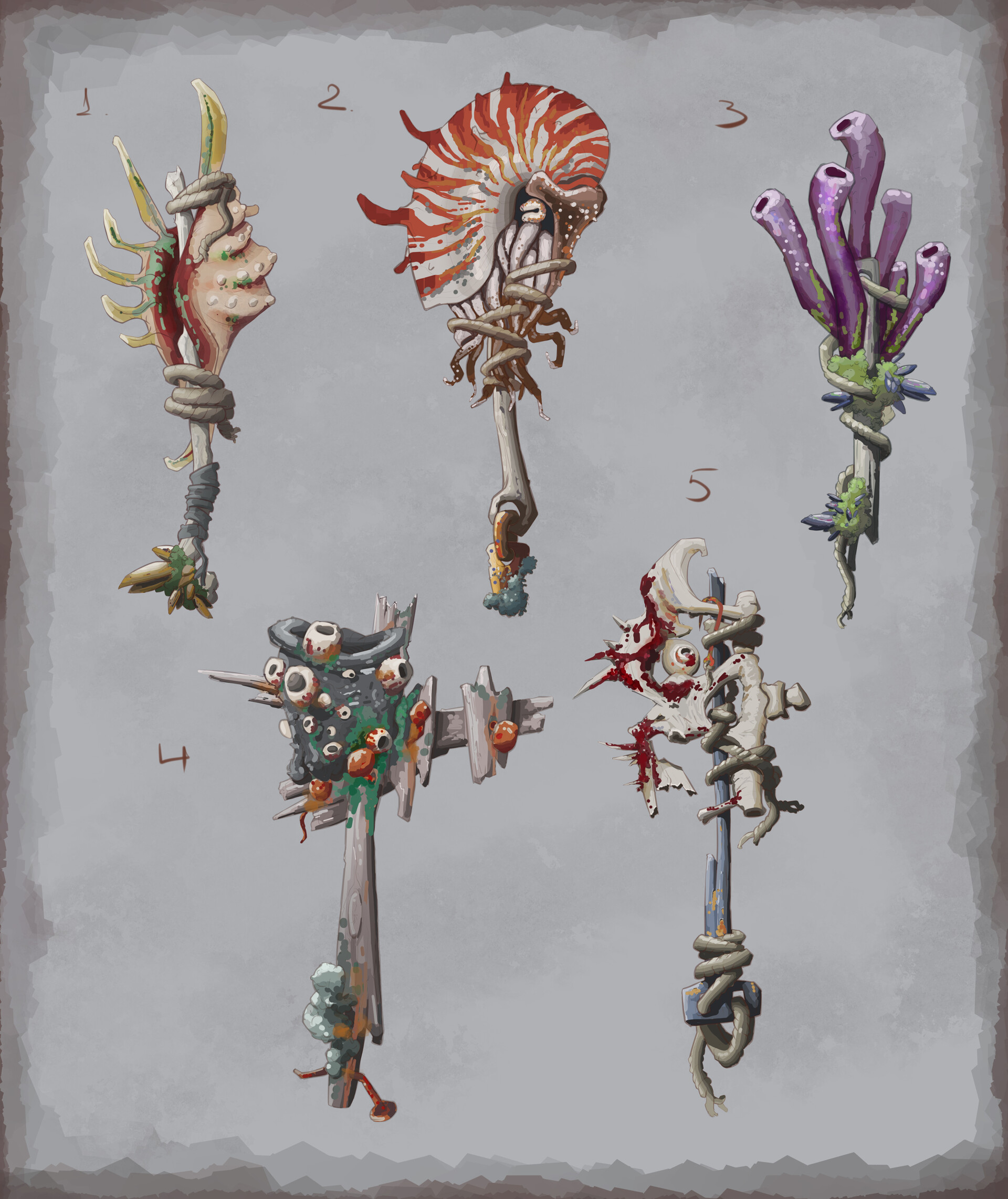 ArtStation - Sea Weapon Concepts