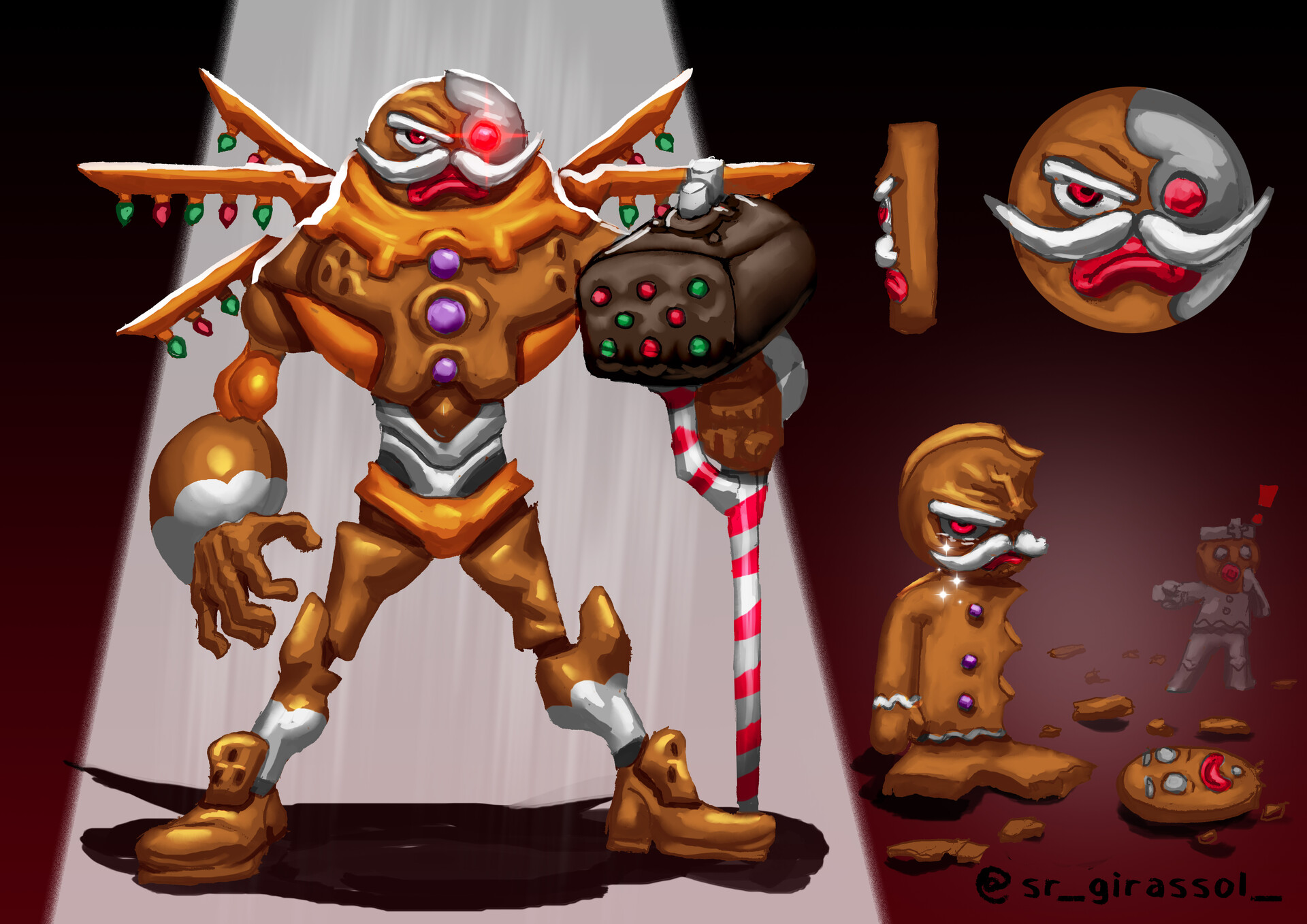 ArtStation - Mister Gingerbread