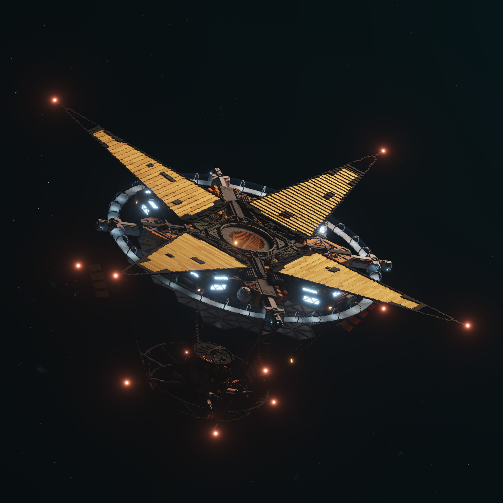 ArtStation - Low-orbit space station