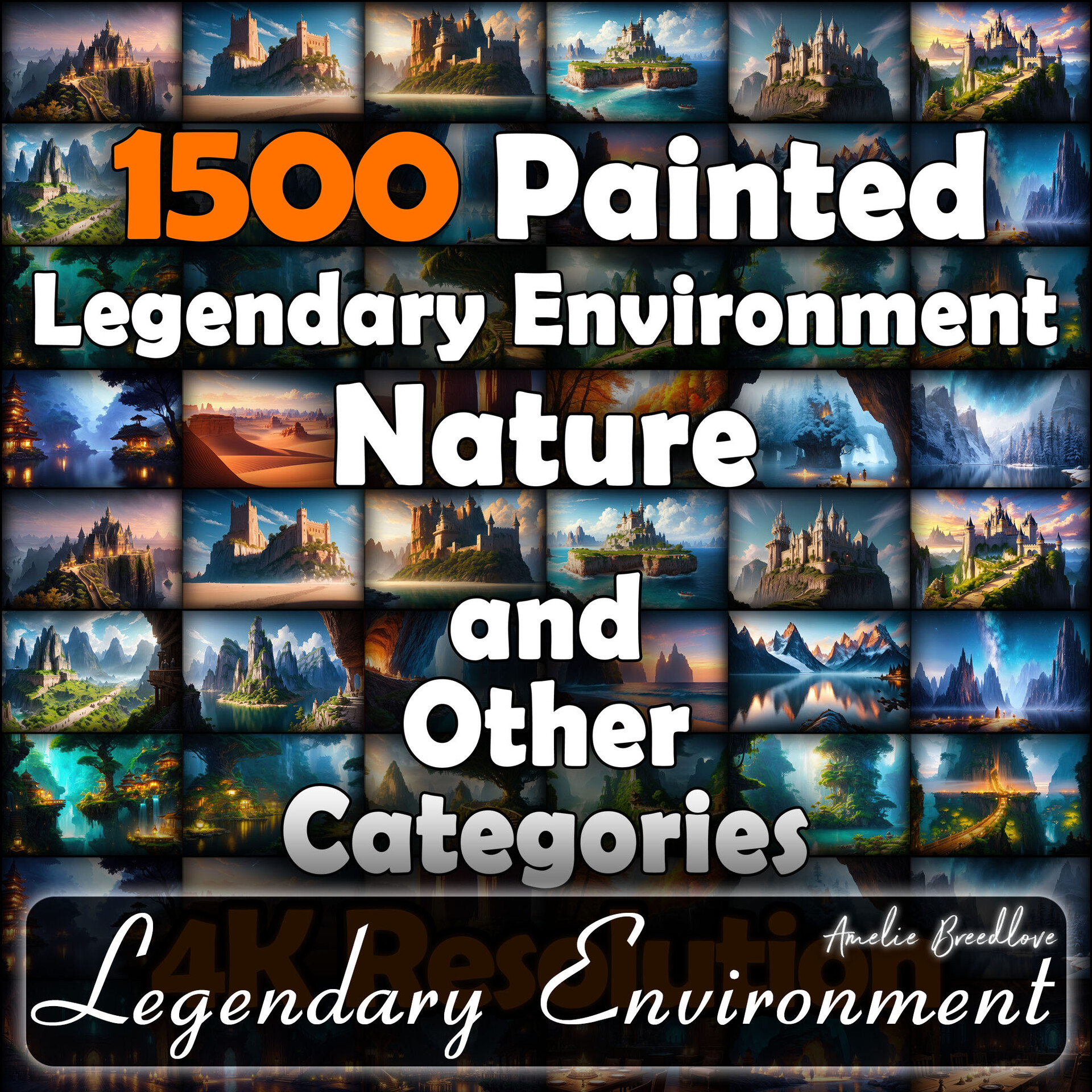 ArtStation - 1500 Painted - Legendary Environment and Nature Reference ...