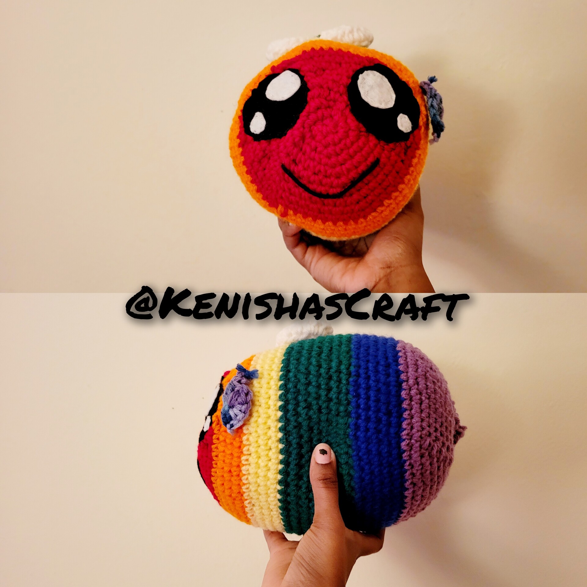 ArtStation - Smiling rainbow bee