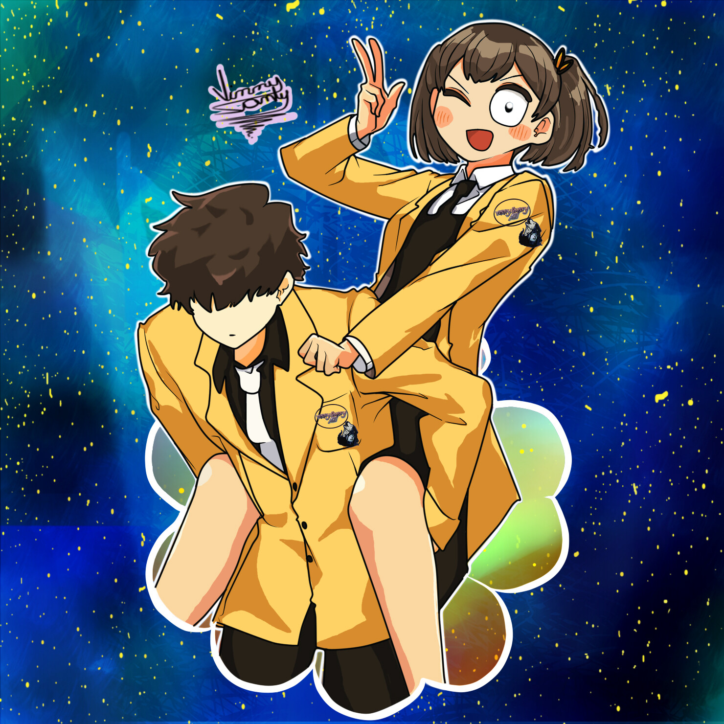 ArtStation - Komi and Tadano brothers