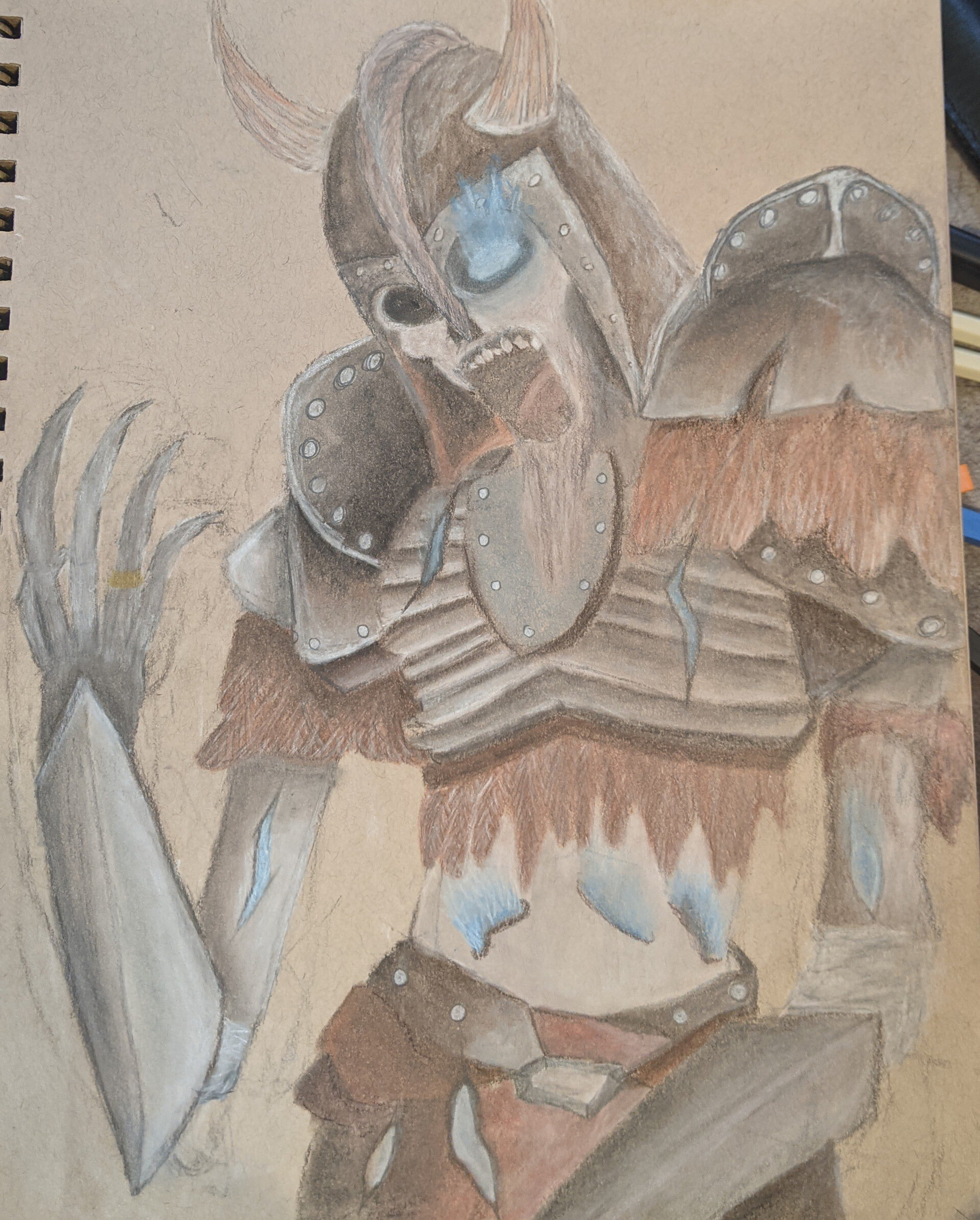 ArtStation - Skeleton Drawing