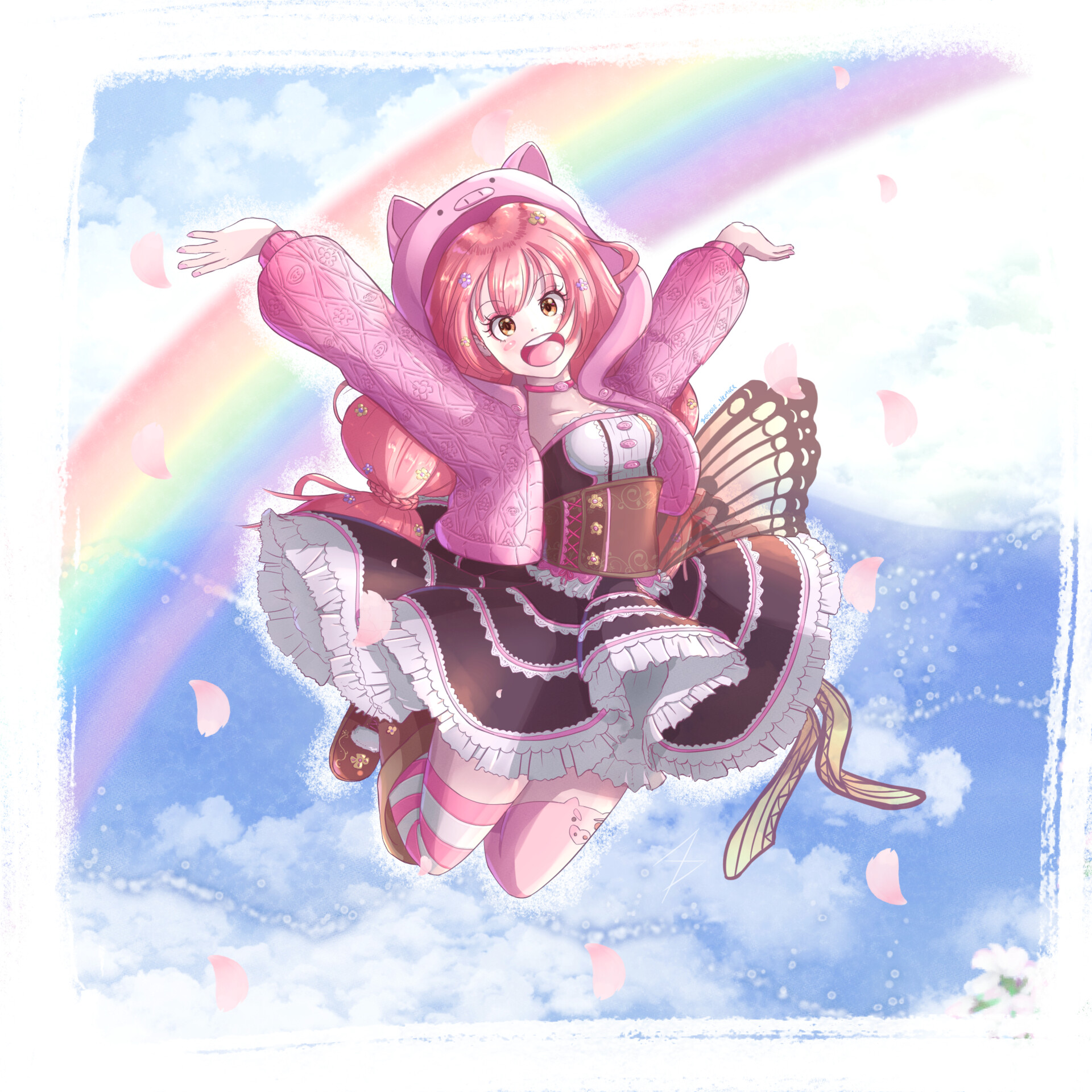 ArtStation - Hanatan in the Sky