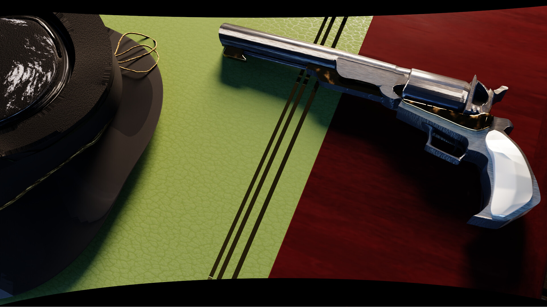 ArtStation - Arthur Morgan's Hat & Revolver